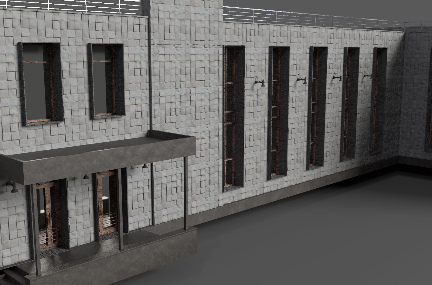 ArtStation - Hospital Building - 3D model for Unreal 5