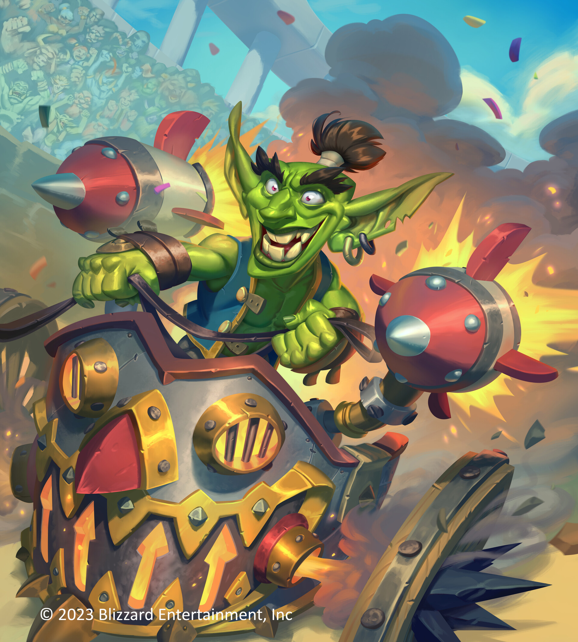 Ivo Campelo da Silva - Hearthstone Card Art | Sneed Chariot Racer