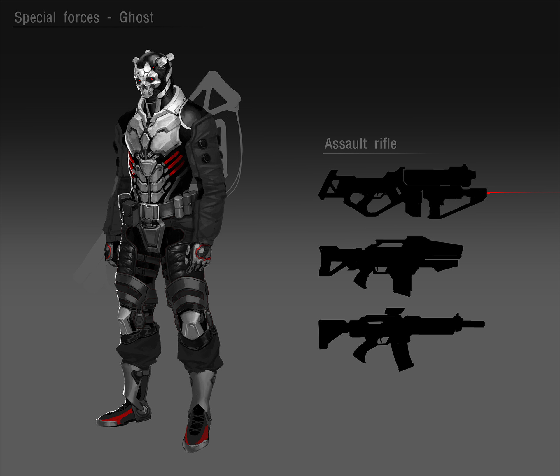 Personal works _ SF soldier by jeong seong hun : r/ImaginarySoldiers