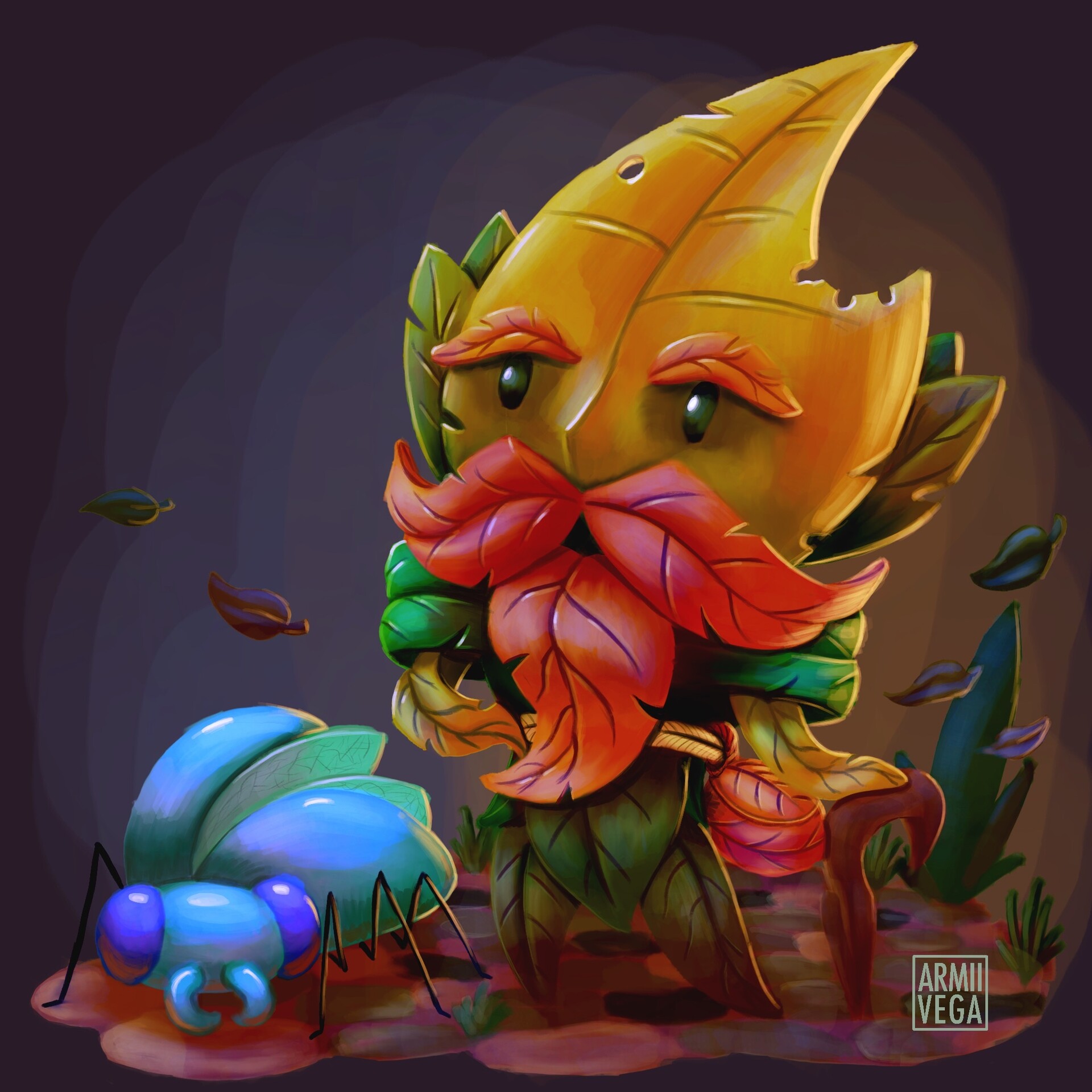 ArtStation - Leaf man