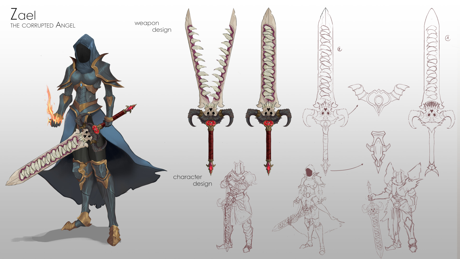 Linlana Perrin - Zael, the Corrupted Angel