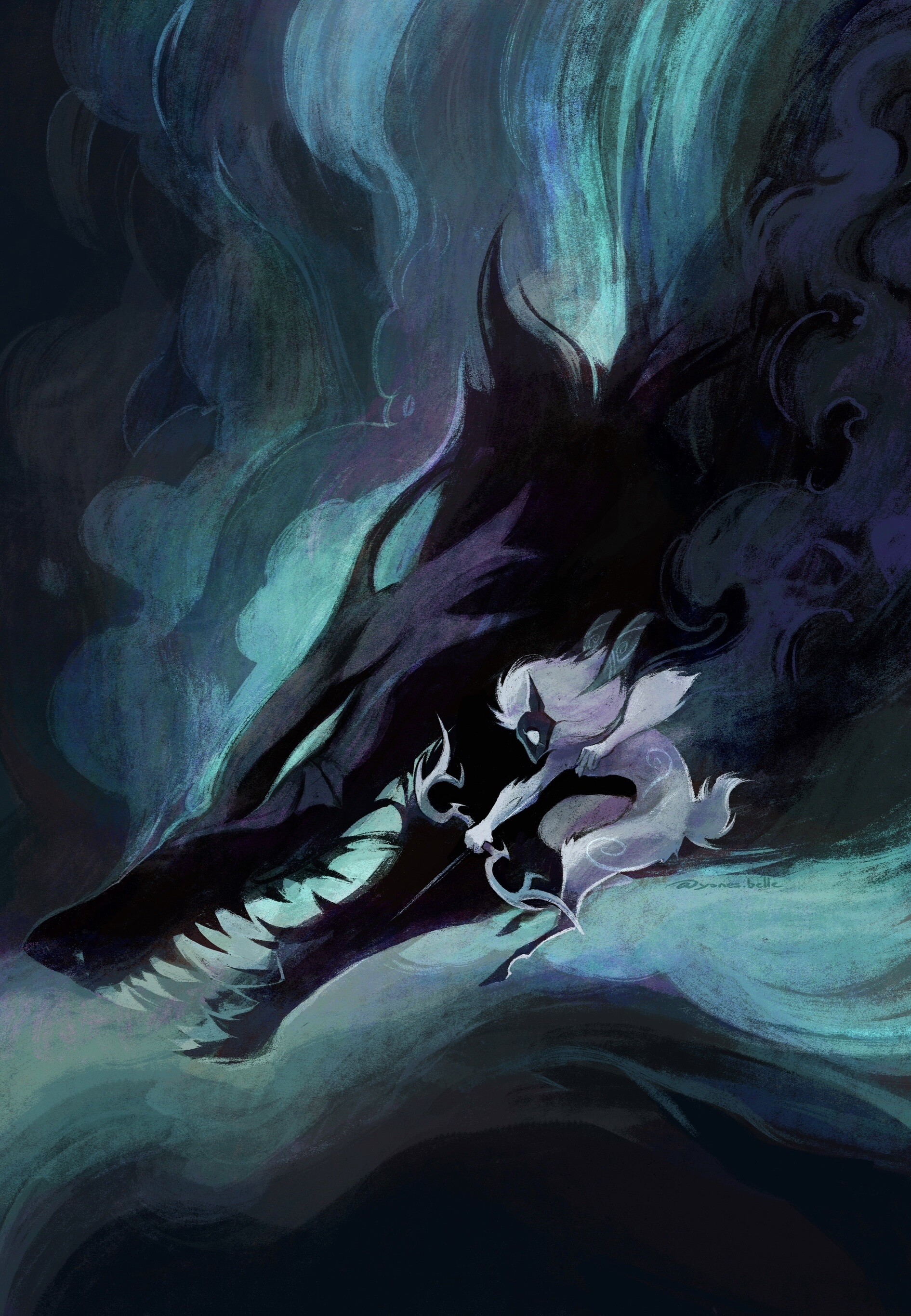 ArtStation - Kindred | League of Legends