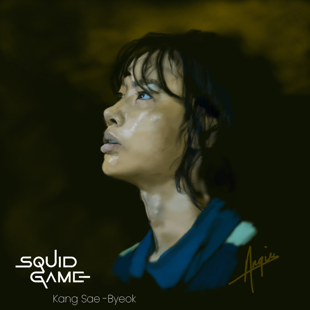 ArtStation - SQUID GAME / Kang Sae-Byeok