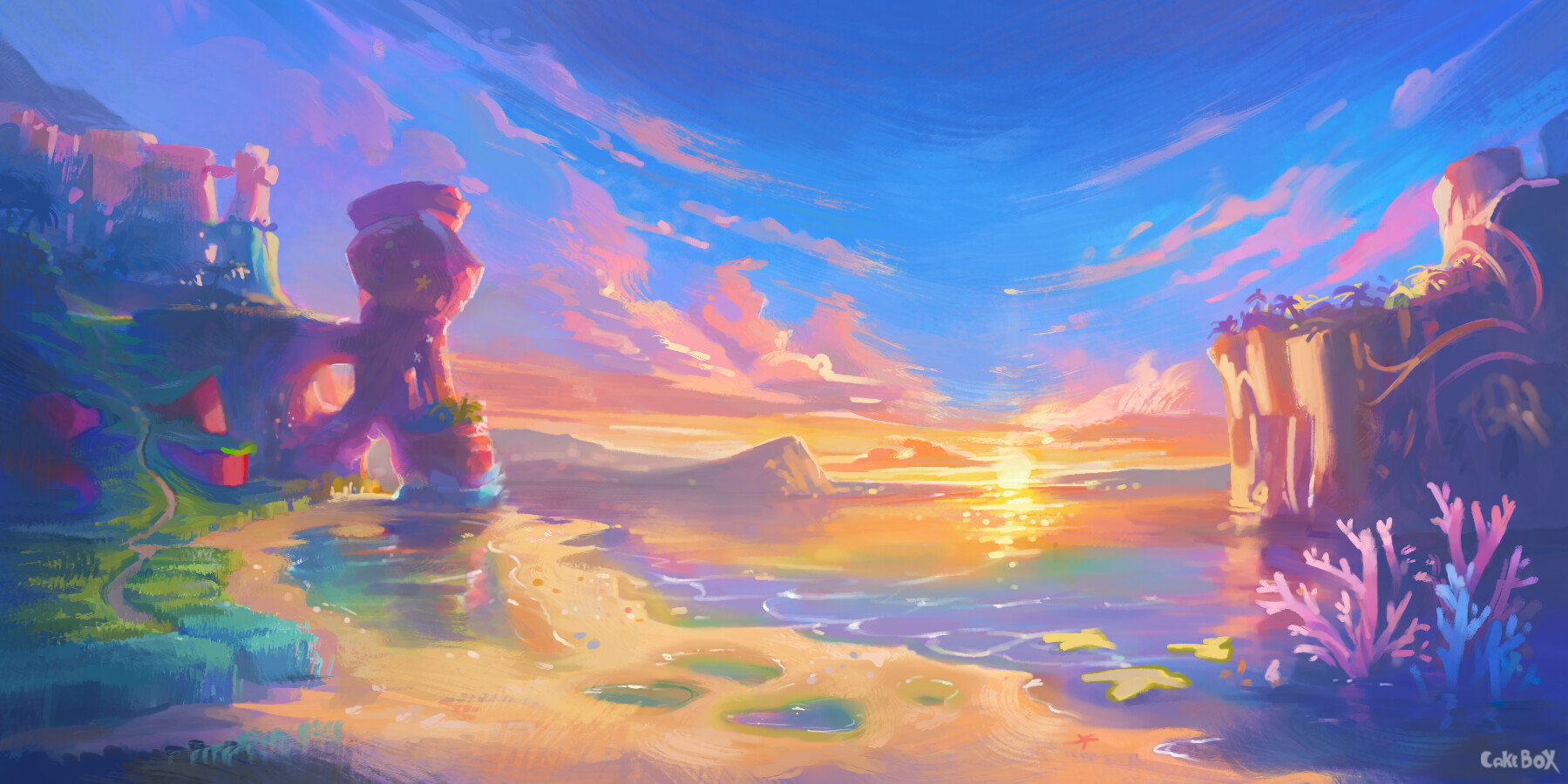 ArtStation - Colashell Reef