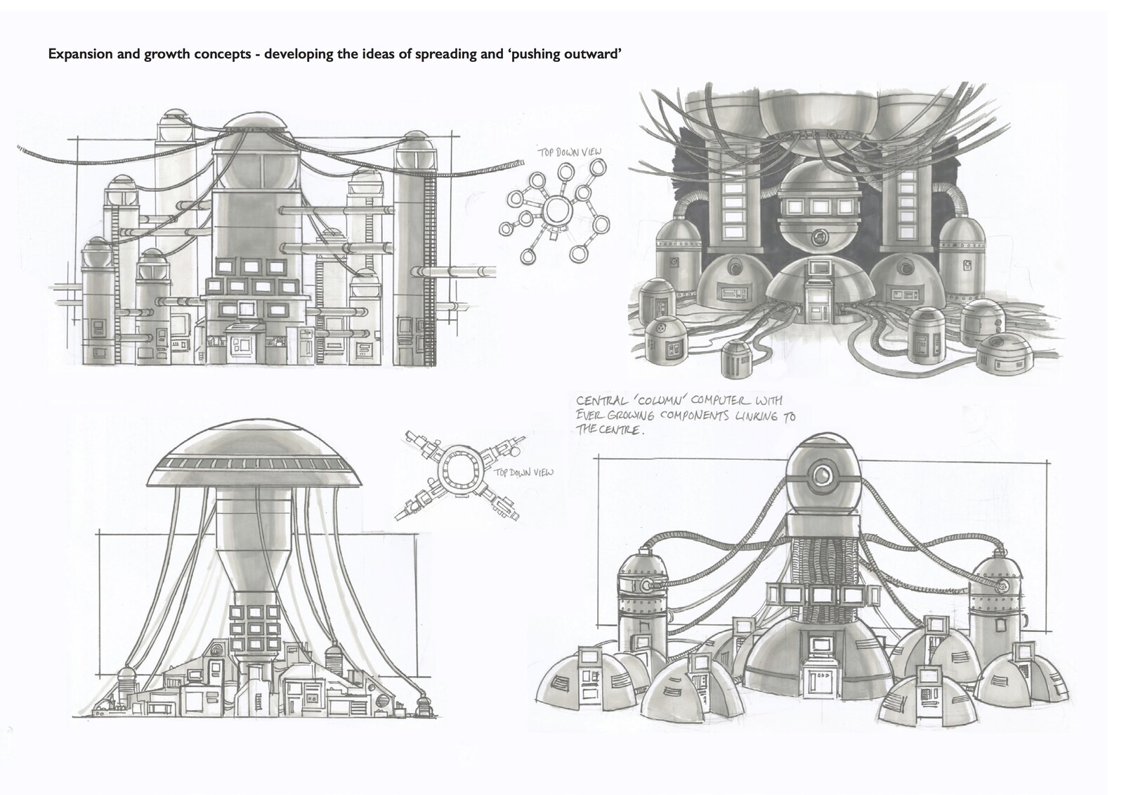 Dave Johnson - Sentient micro computer concepts designs for short film