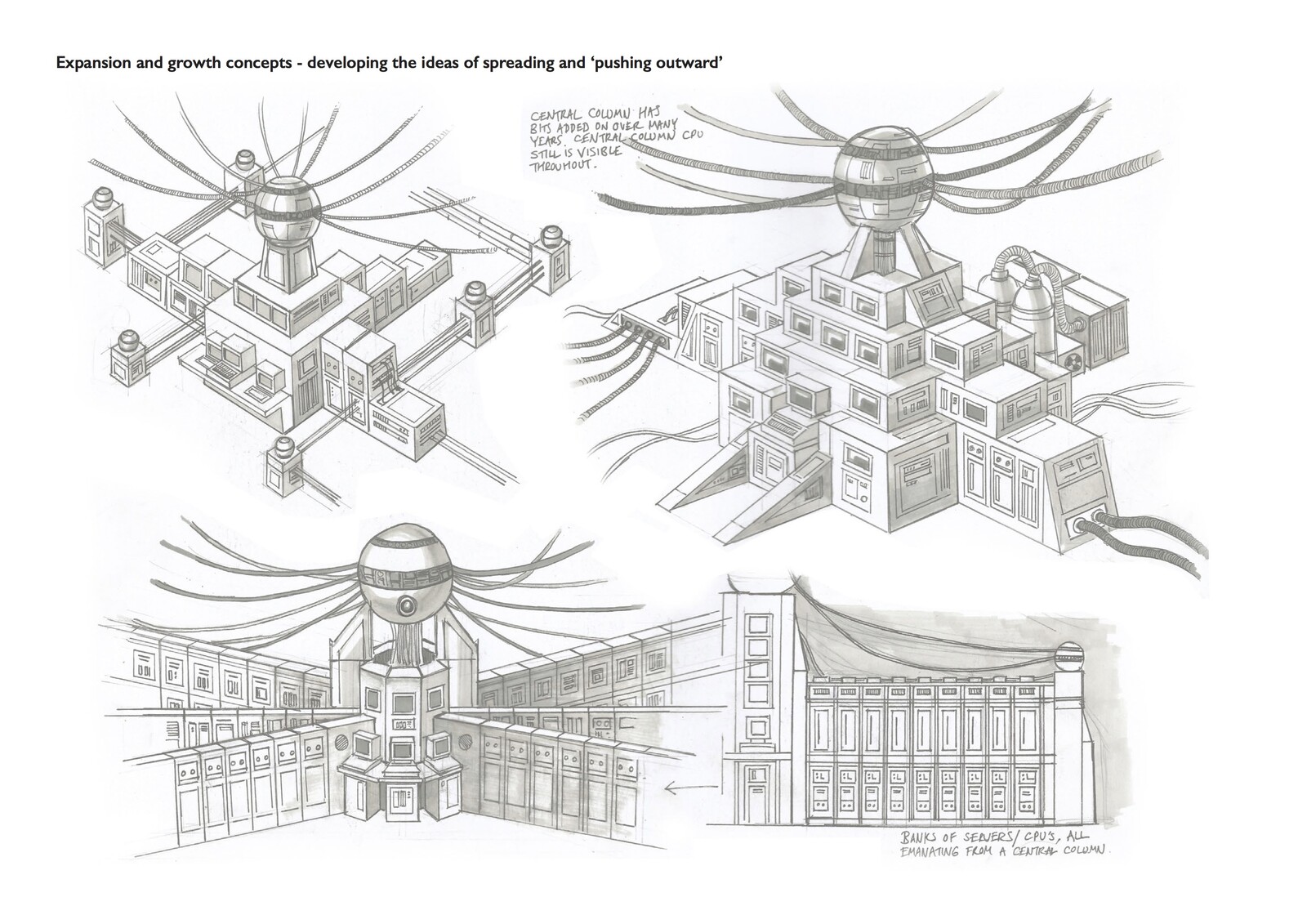 Dave Johnson - Sentient micro computer concepts designs for short film