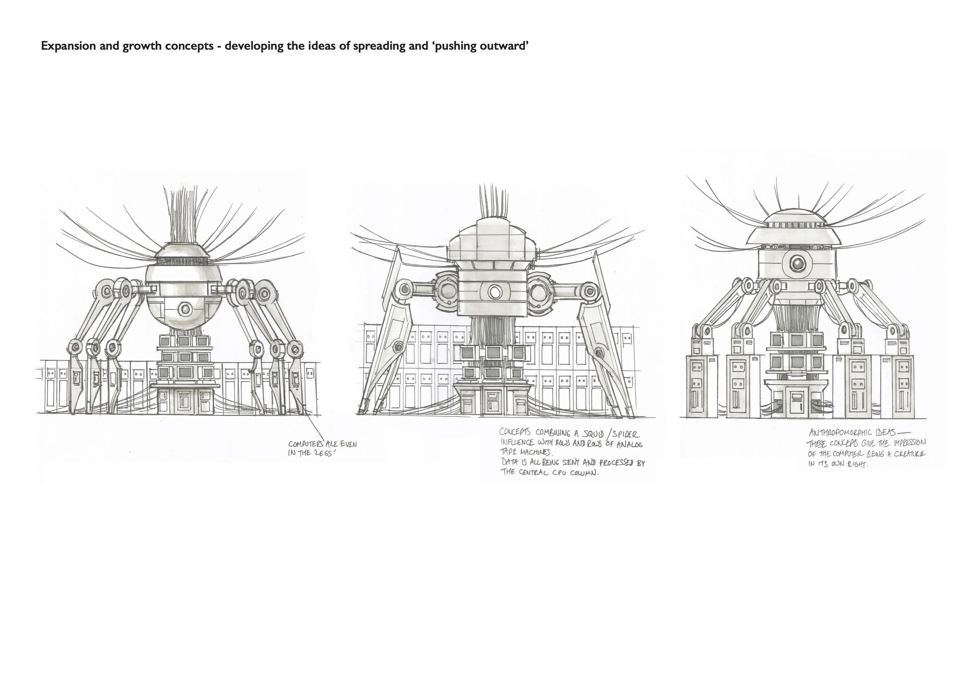 Dave Johnson - Sentient micro computer concepts designs for short film