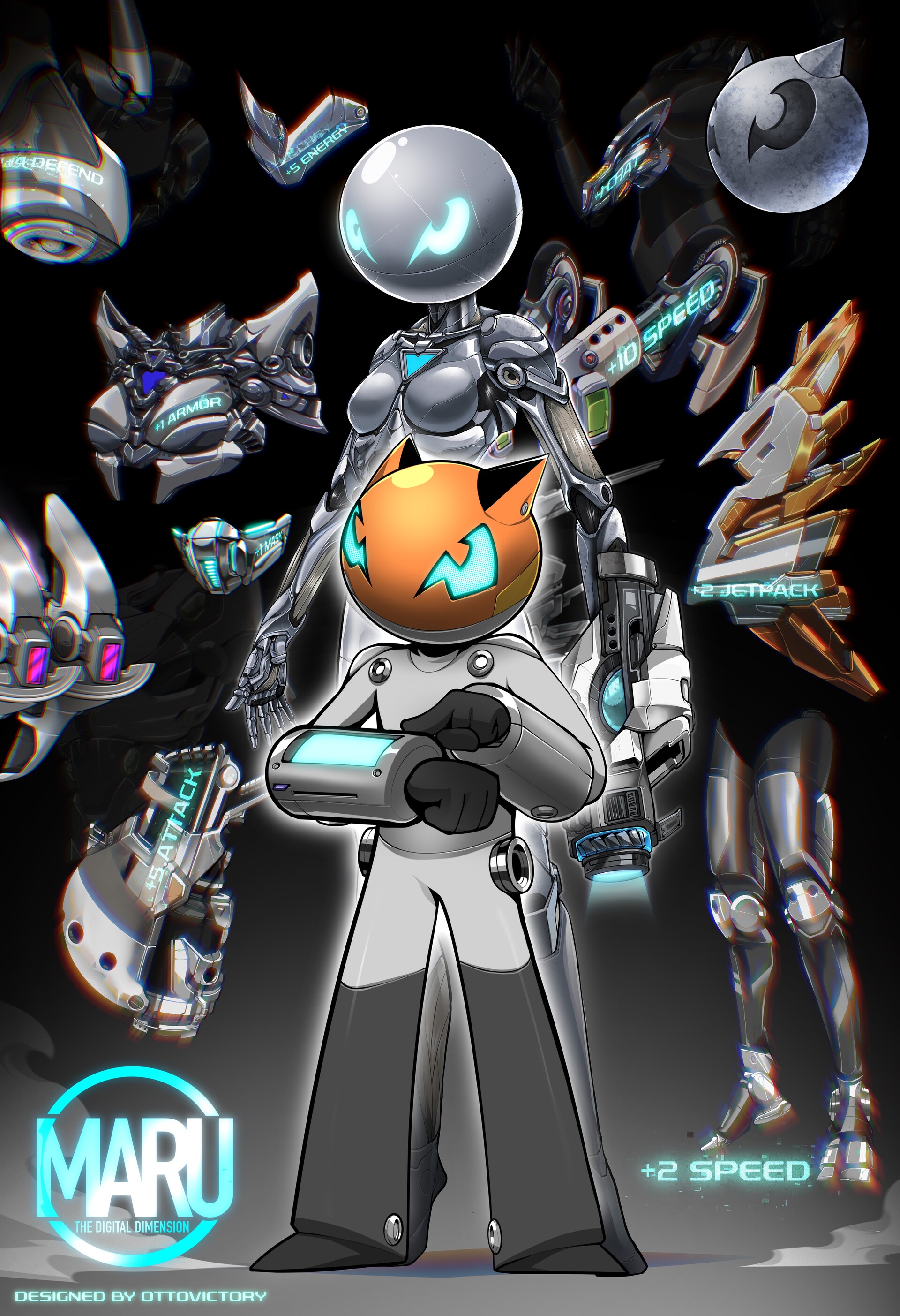 ArtStation - MARU : THE DIGITAL DIMENSION