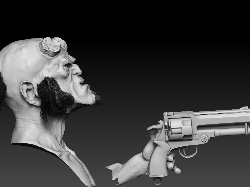 ArtStation - you enter bathroom punk