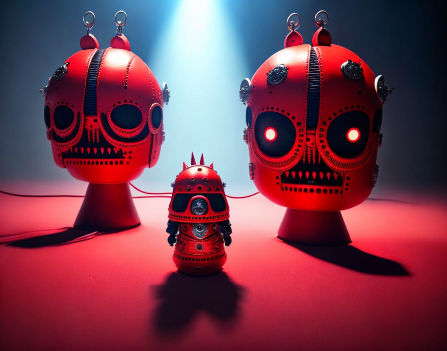 ArtStation - red evil horror