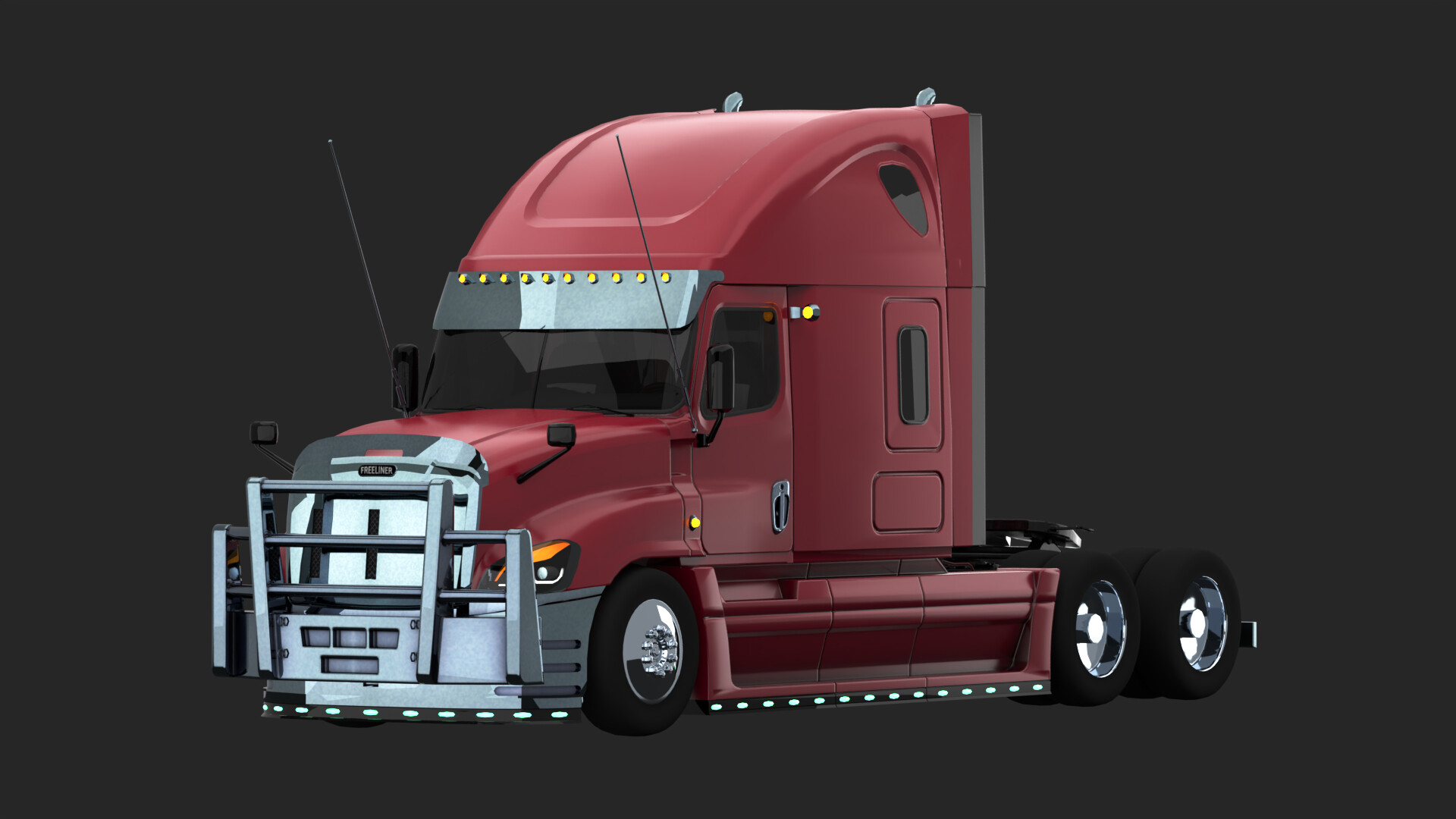 ArtStation - Freeliner Cascade for Truck Simulator Pro USA