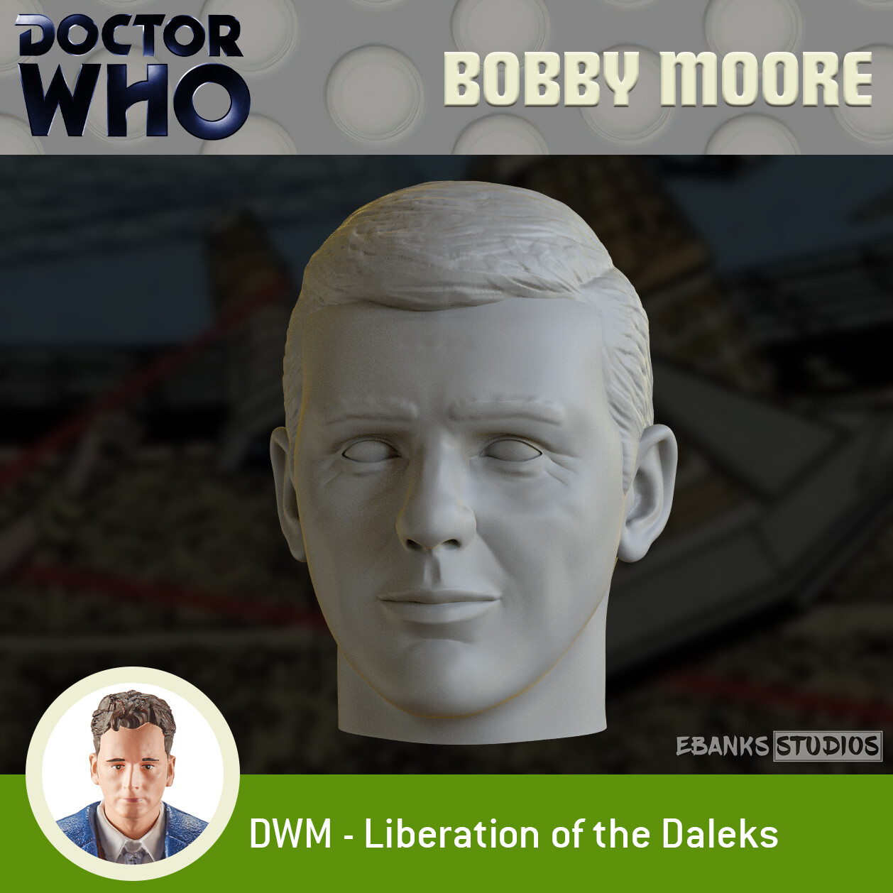 ArtStation - Bobby Moore Headsculpt