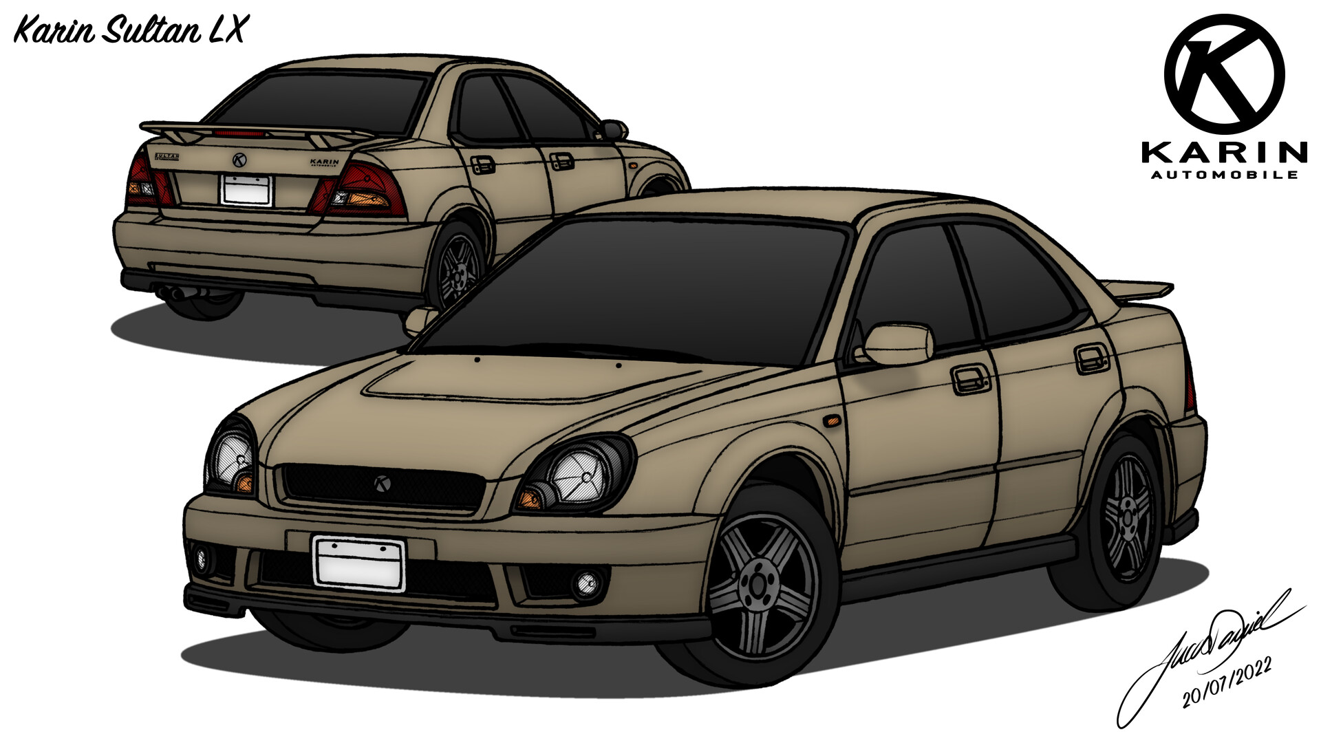 Karin Sultan Paint Job