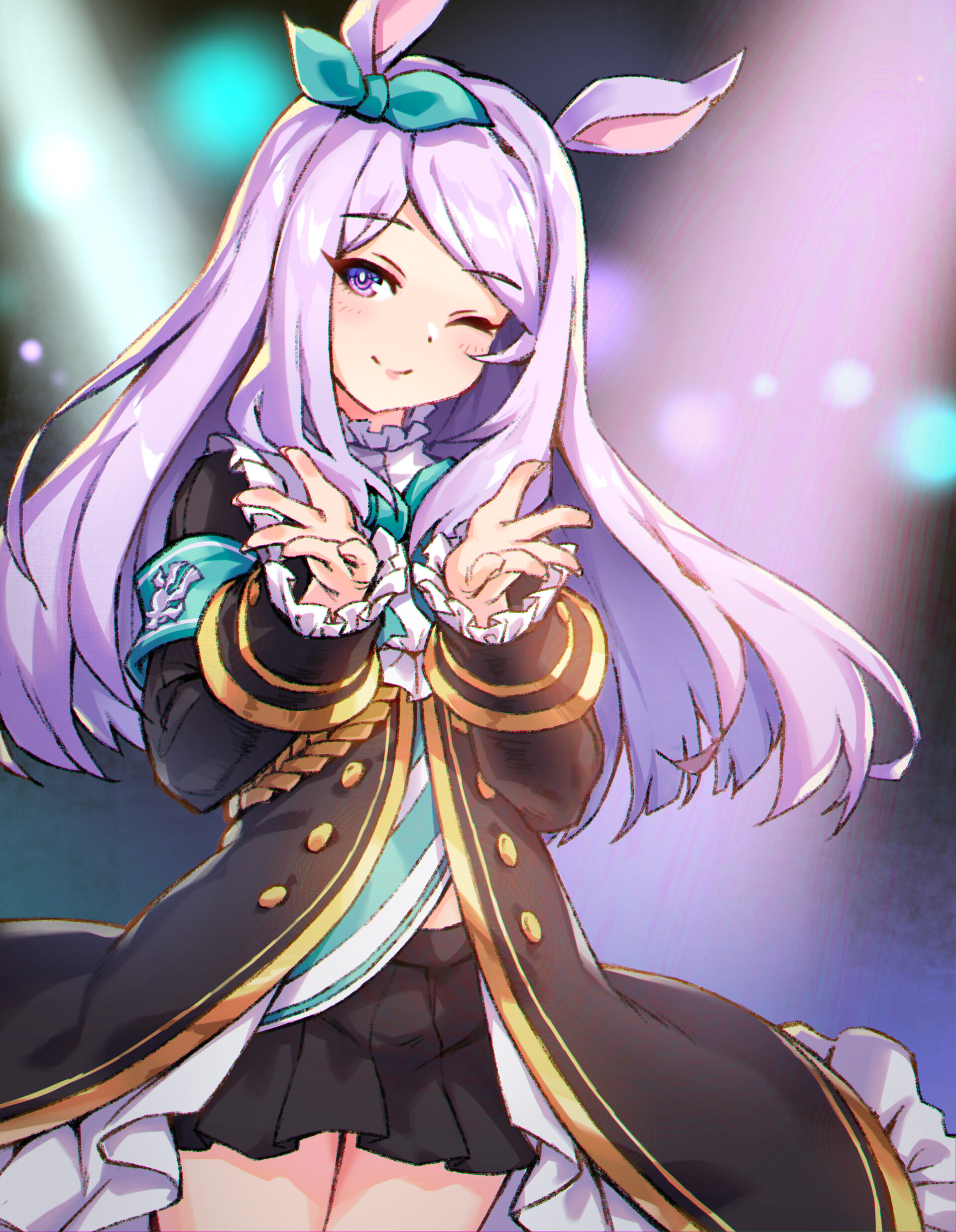 ArtStation - Uma musume "Mejiro McQueen"