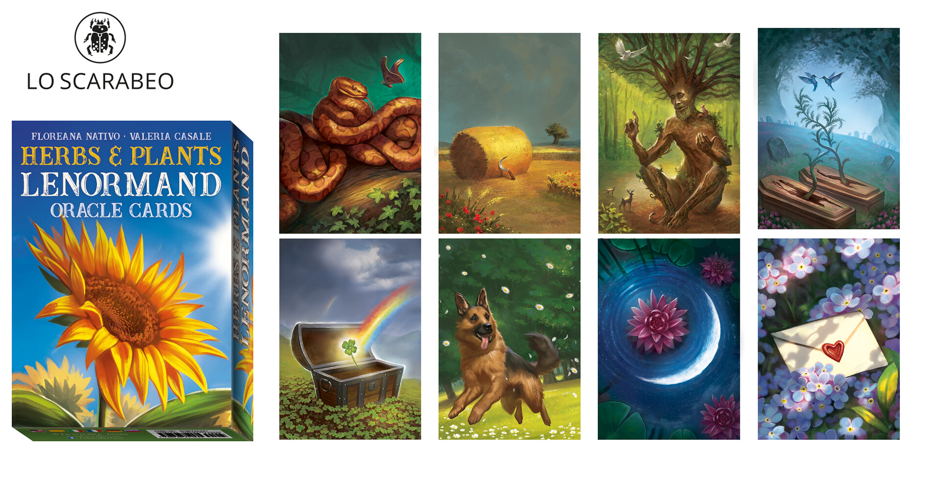 ArtStation - Lenormand Herbs & Plant Oracle Cards