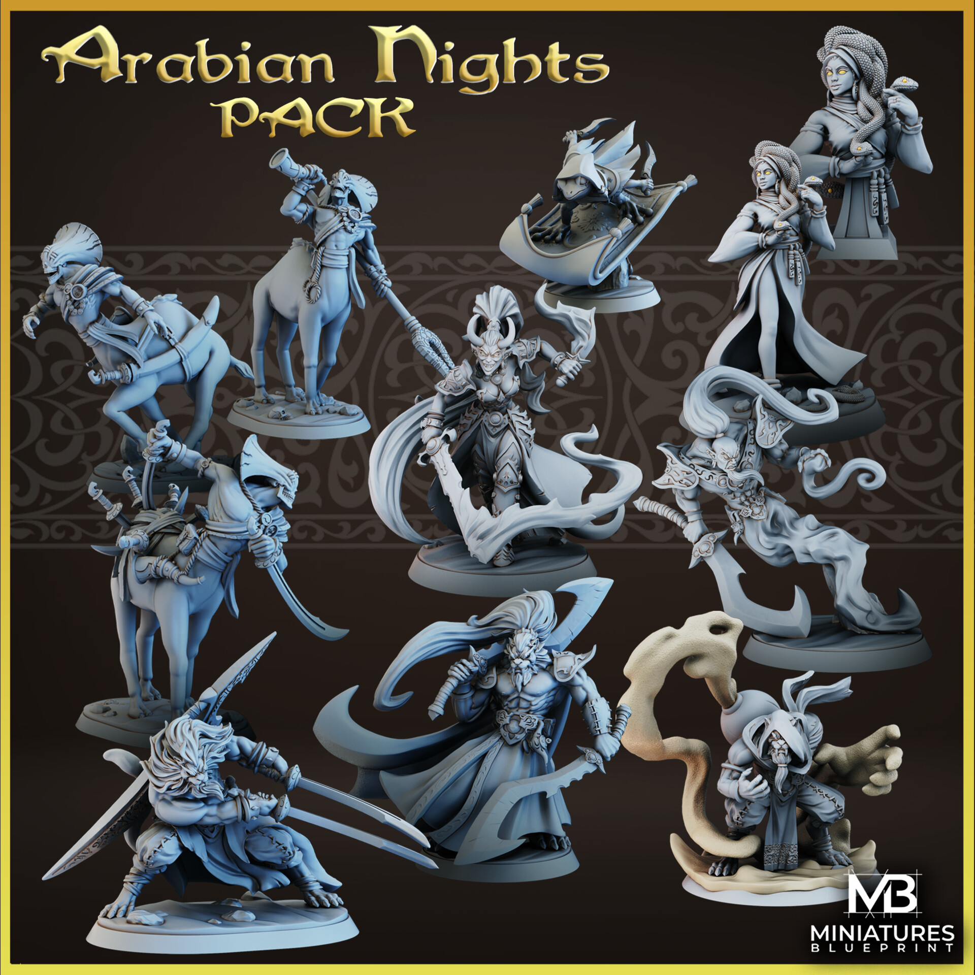 Miniatures Blueprint - Arabian Nights - June 2023 Release