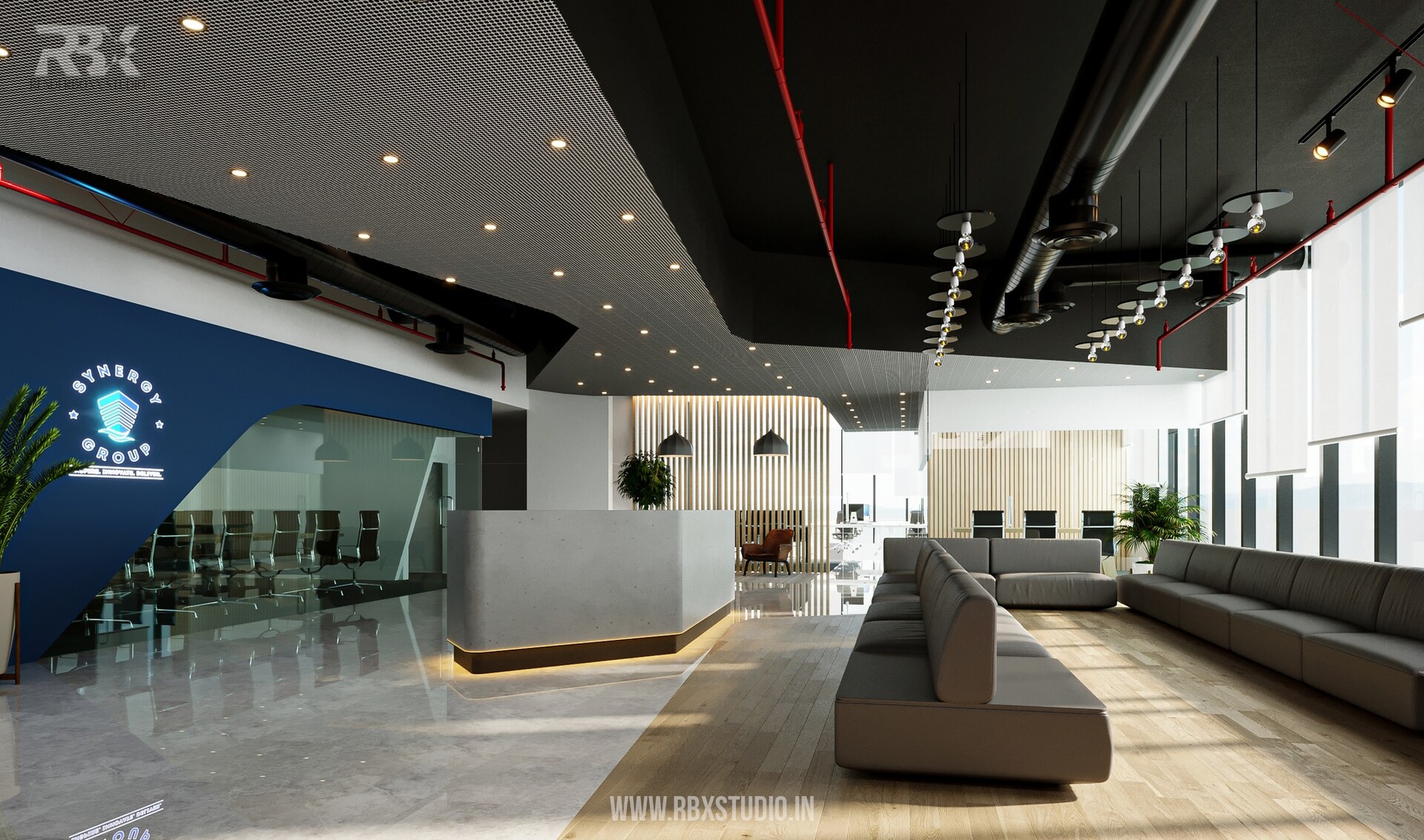 ArtStation - Office 3D Rendering and Architectural Visualization