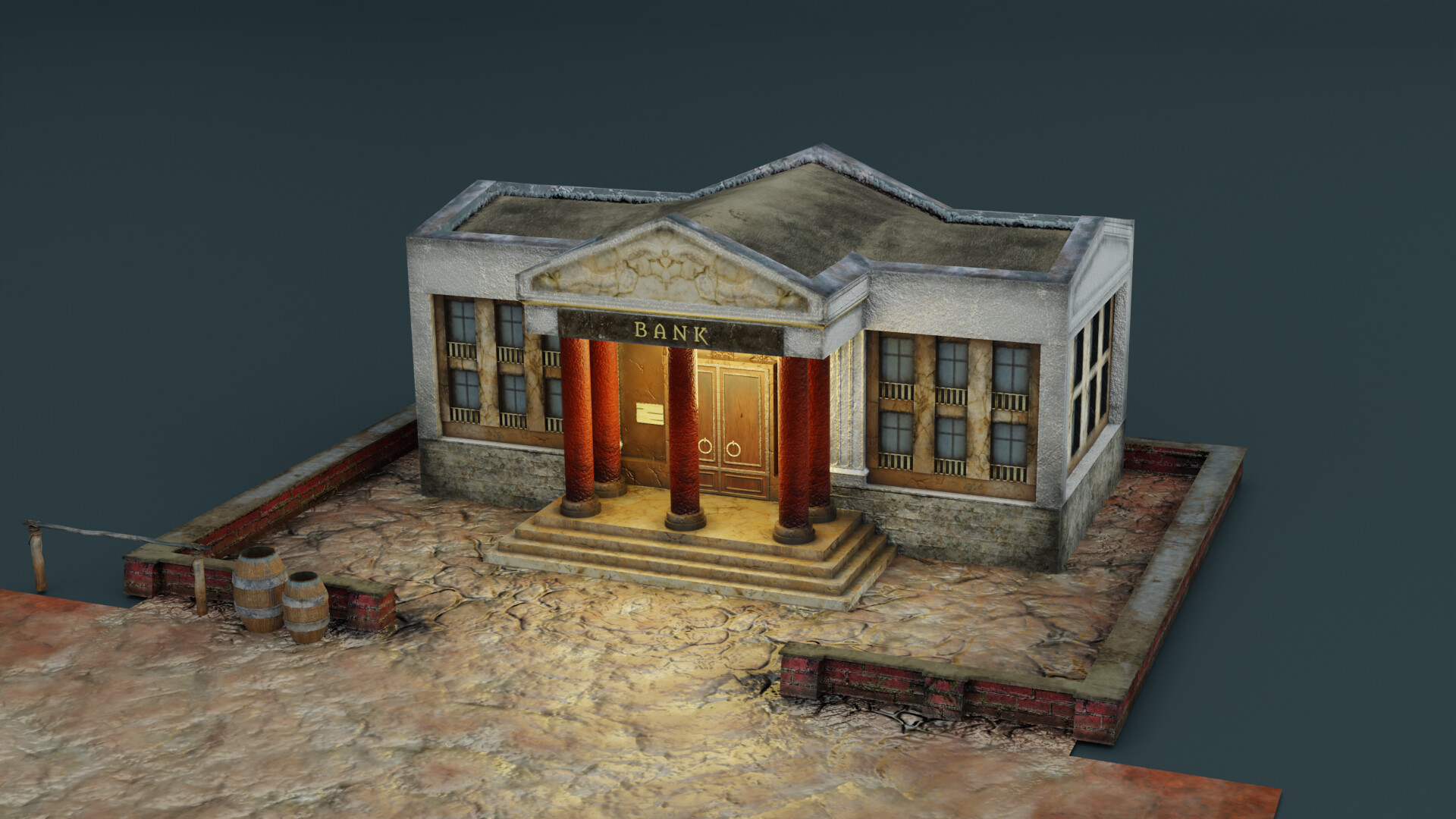 ArtStation - 3D Bank
