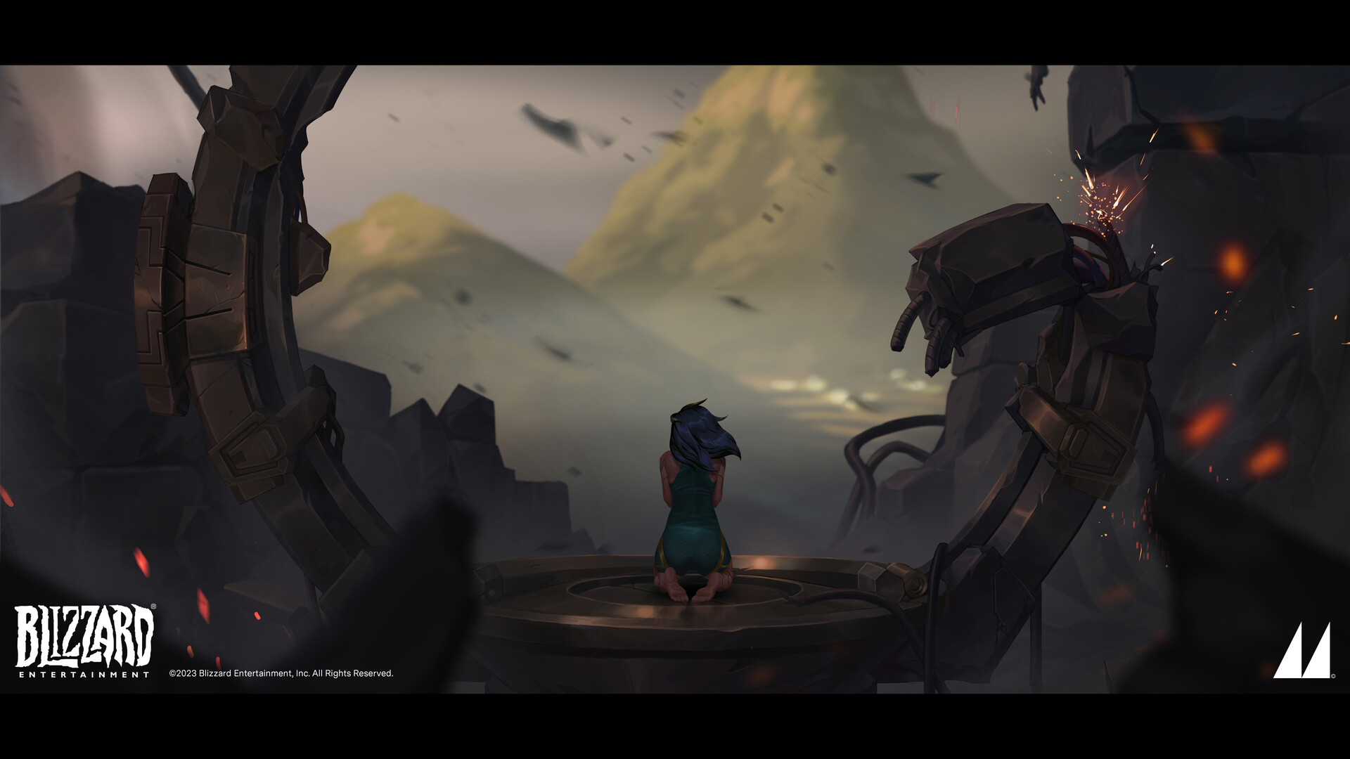 shawn lee - Overwatch 2 Cinematic | Illari Origin Story BG Artwork