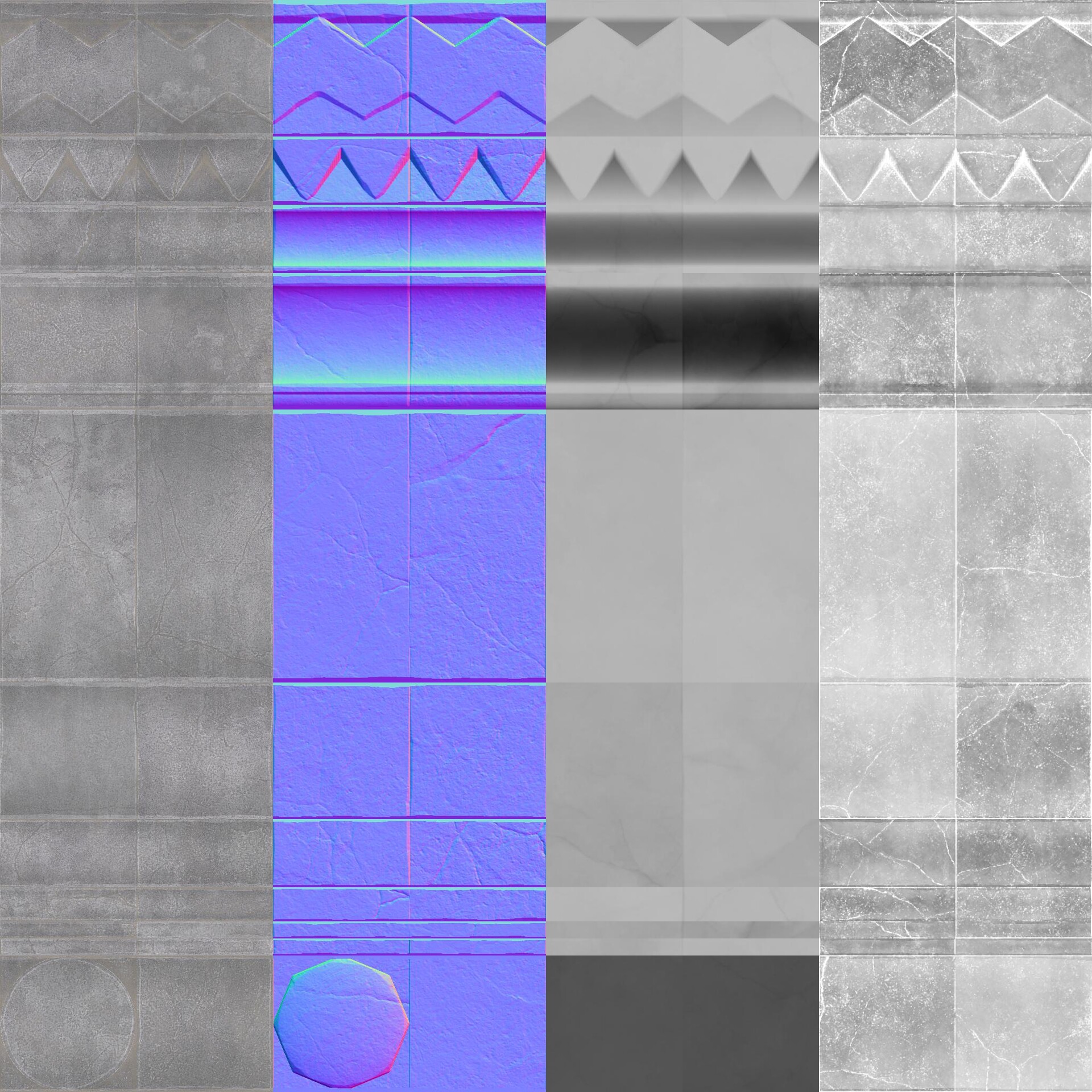 Waldo - Stone Trim Sheet