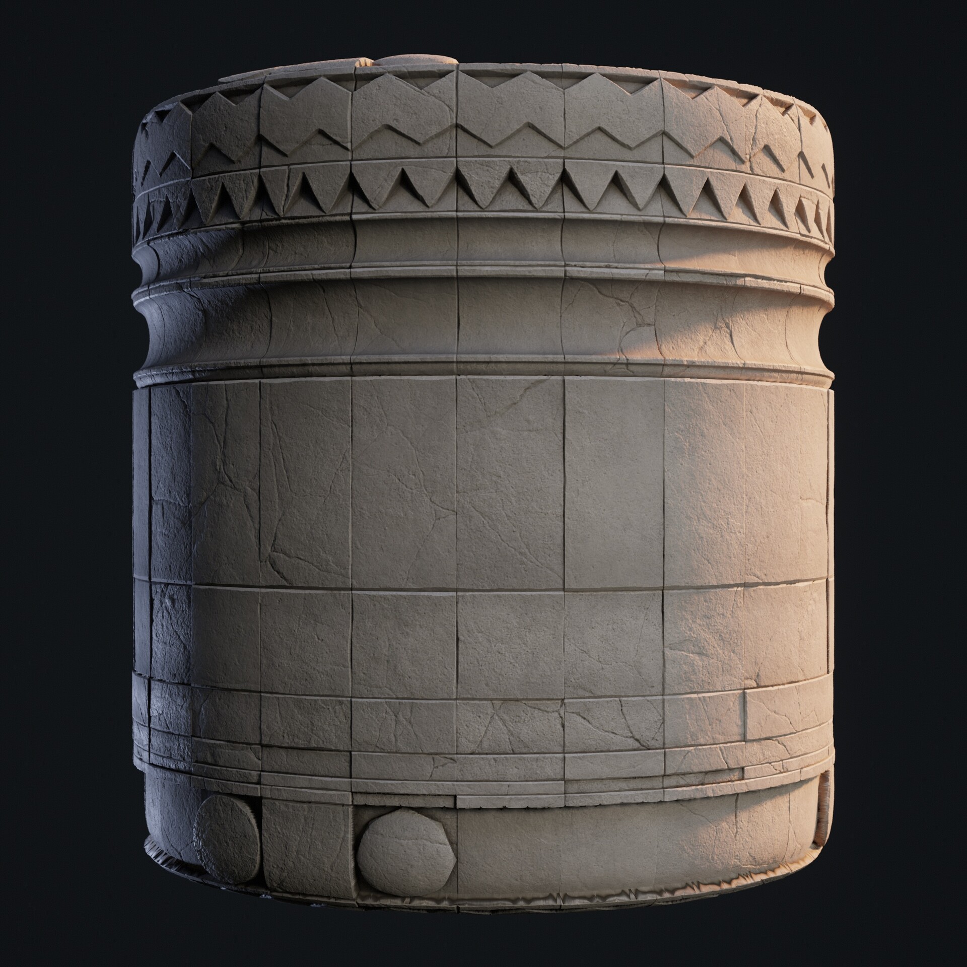 ArtStation - Stone Trim Sheet