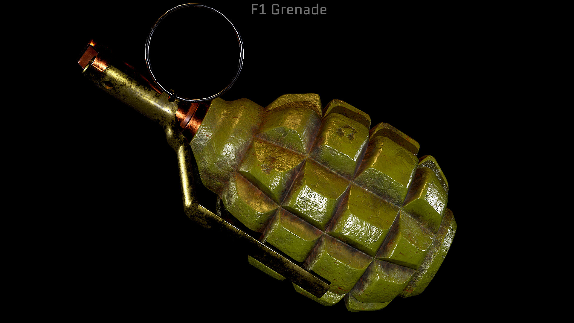 Ruslan Savinov - F1 grenade. Game Ready