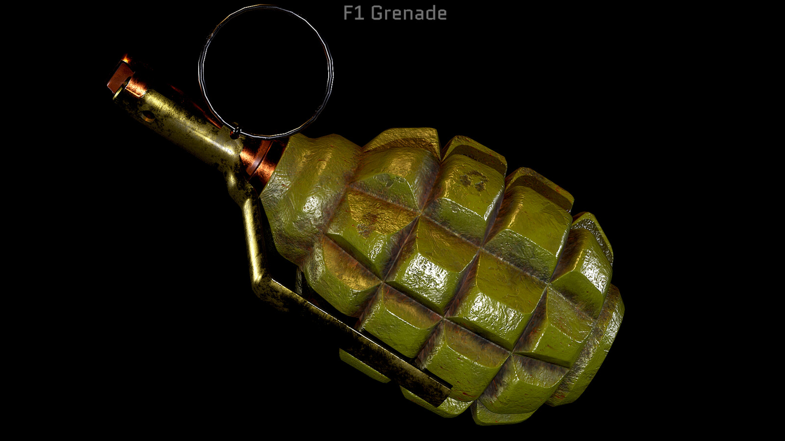 Ruslan Savinov - F1 grenade. Game Ready