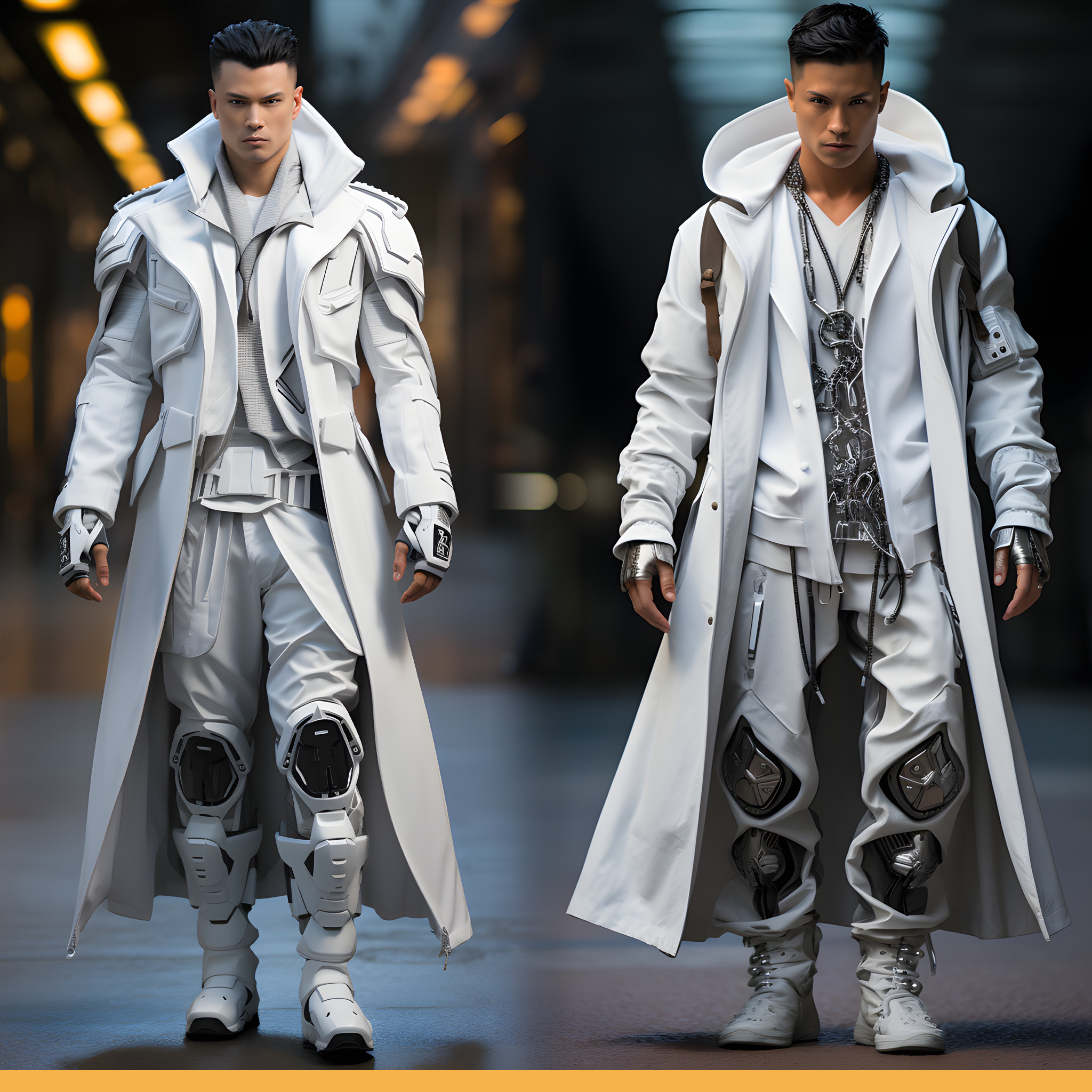 Artificial Dimension - 303 Cyberpunk Male Costume