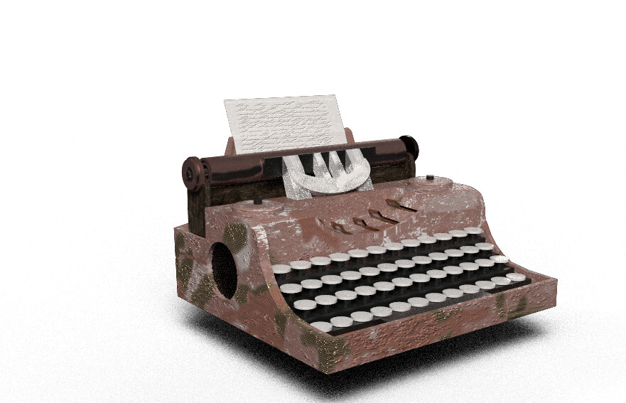 ArtStation - Writer machine