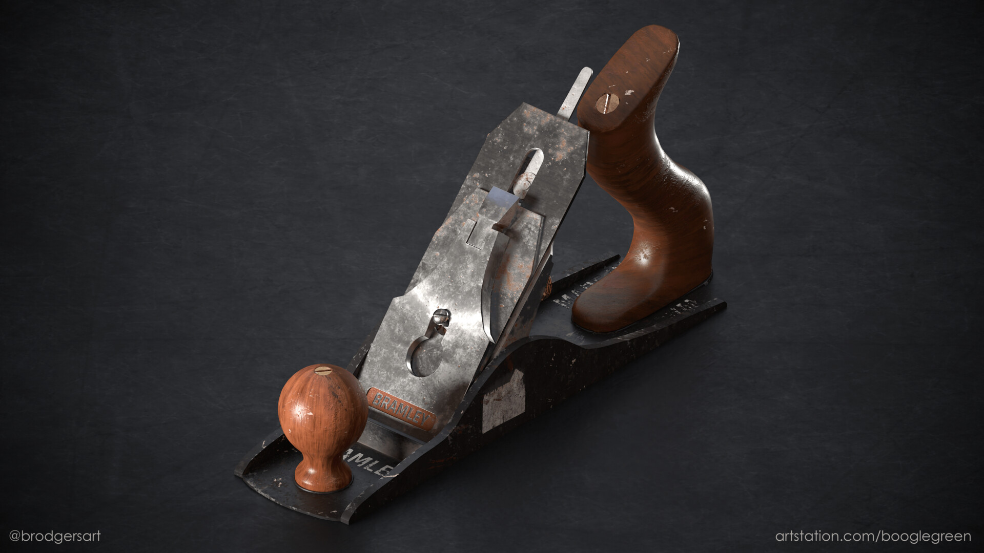 ArtStation - Hand Plane - Realtime 3D Model