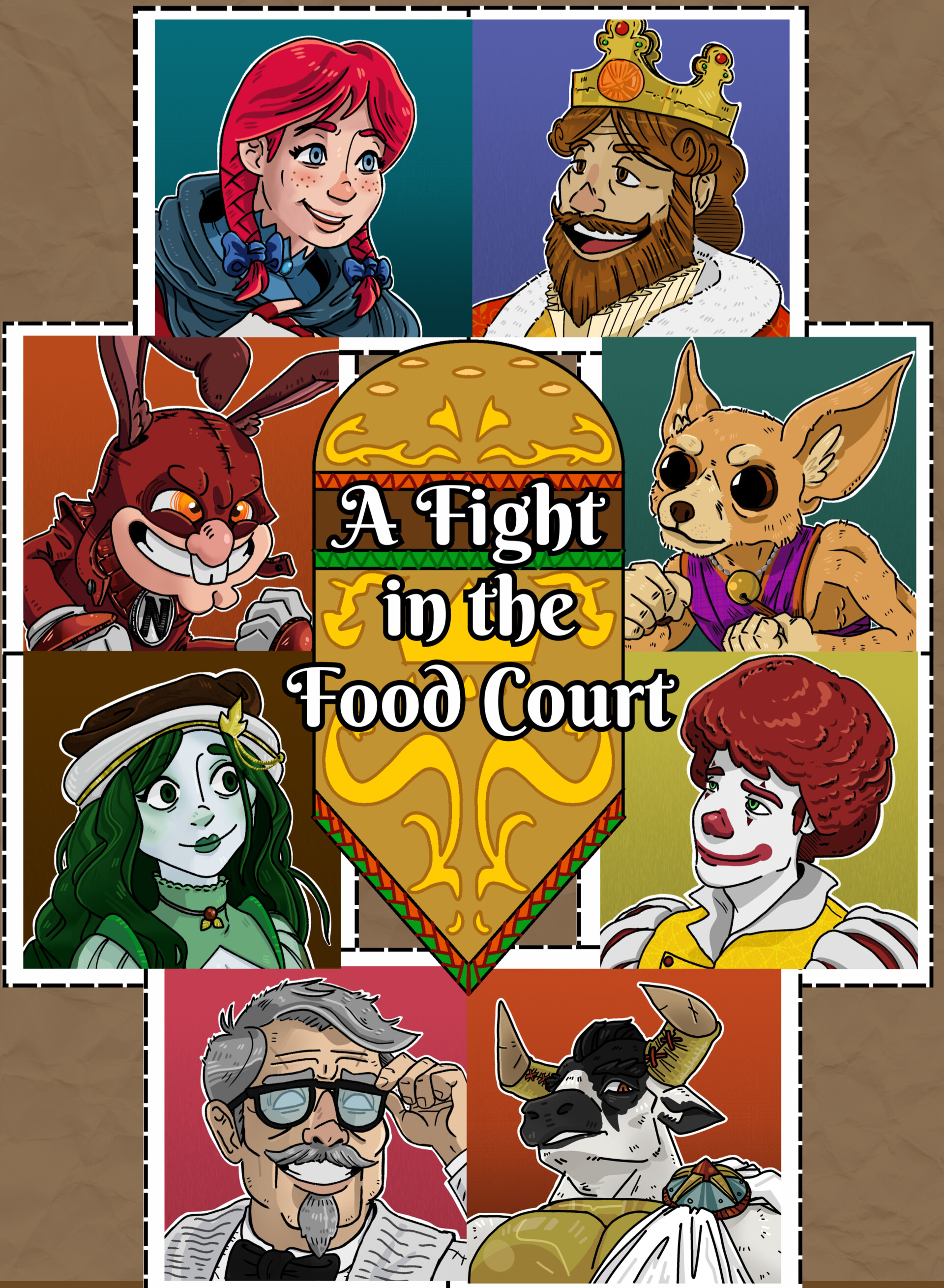 Check Out Fast Food Mascots Redesigned As Animated St