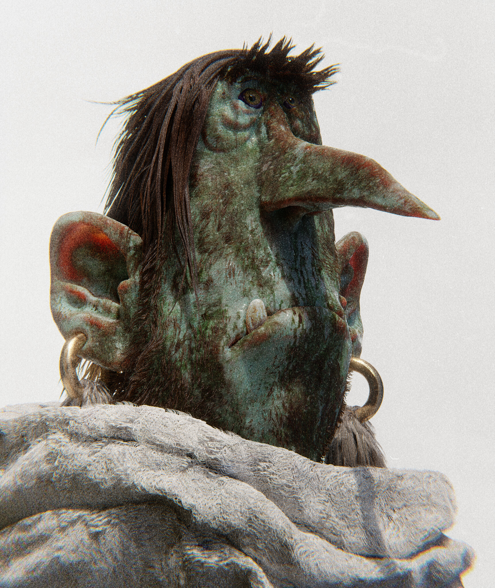 ArtStation - Practice on a troll by Ian McQue.