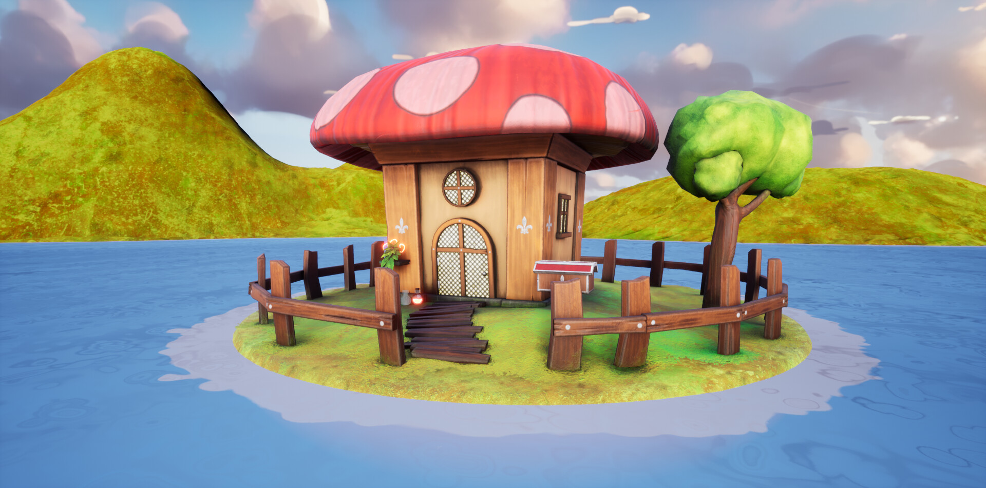 ArtStation - Mushroom_House