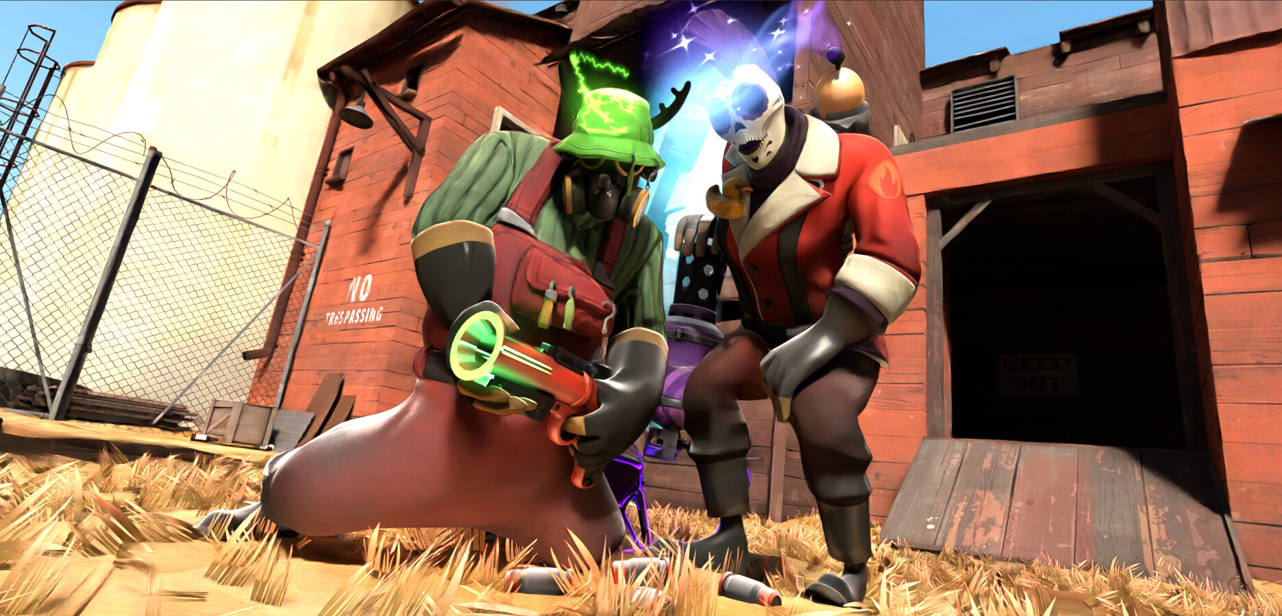 FancyNight - Team Fortress 2 - Pyro duo on 2Fort