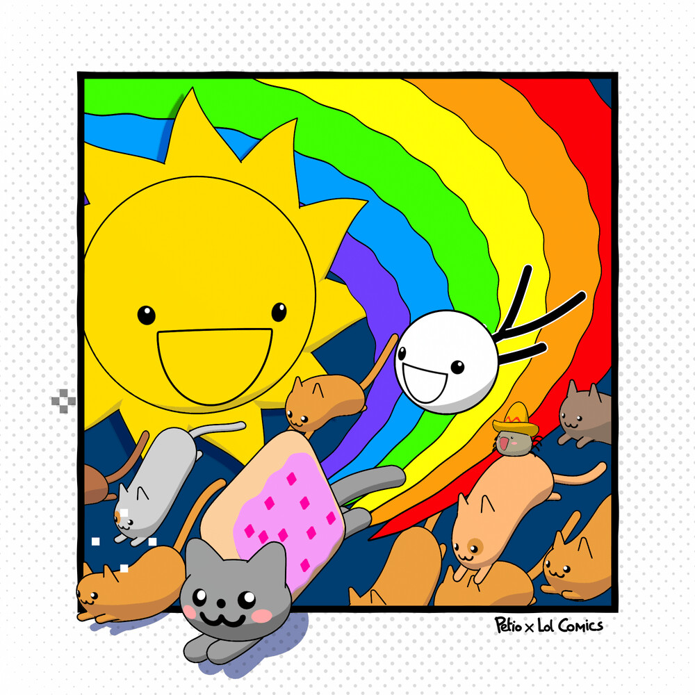 nyan cat animation frames