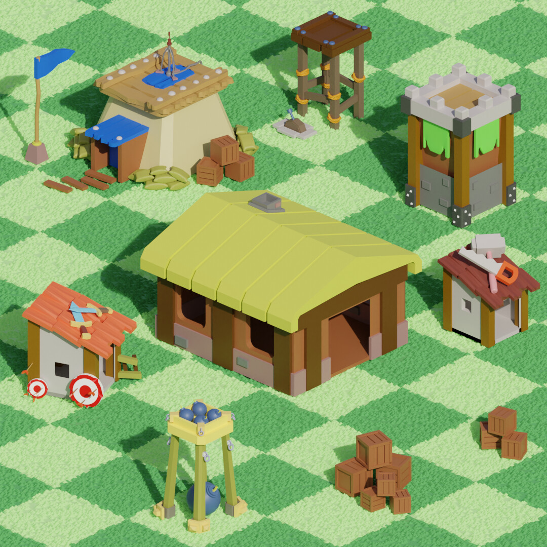 ArtStation - Clash Of Clans