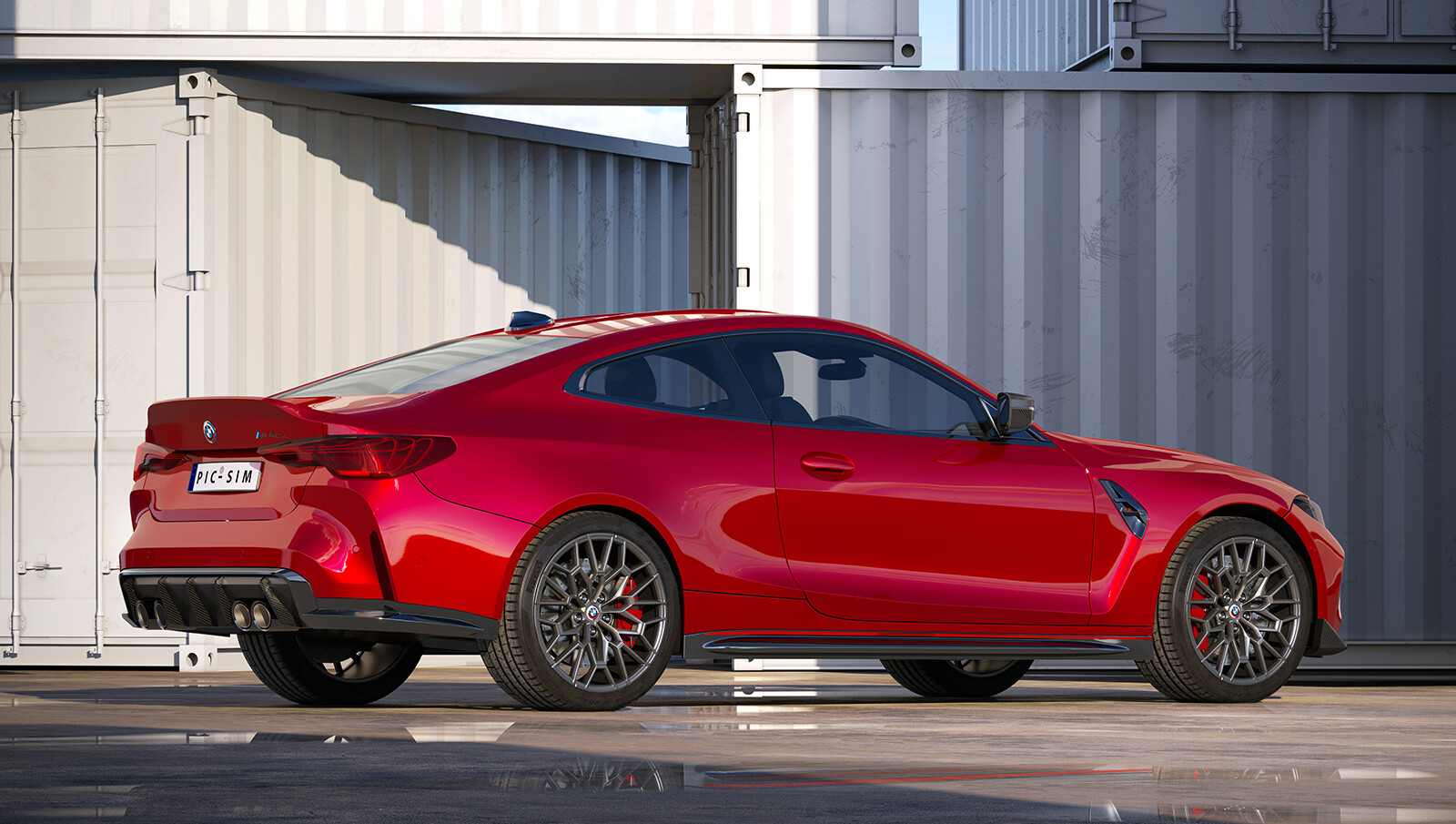 Germano Vieira - BMW M4 CSL 2022. Full CGI. 2023