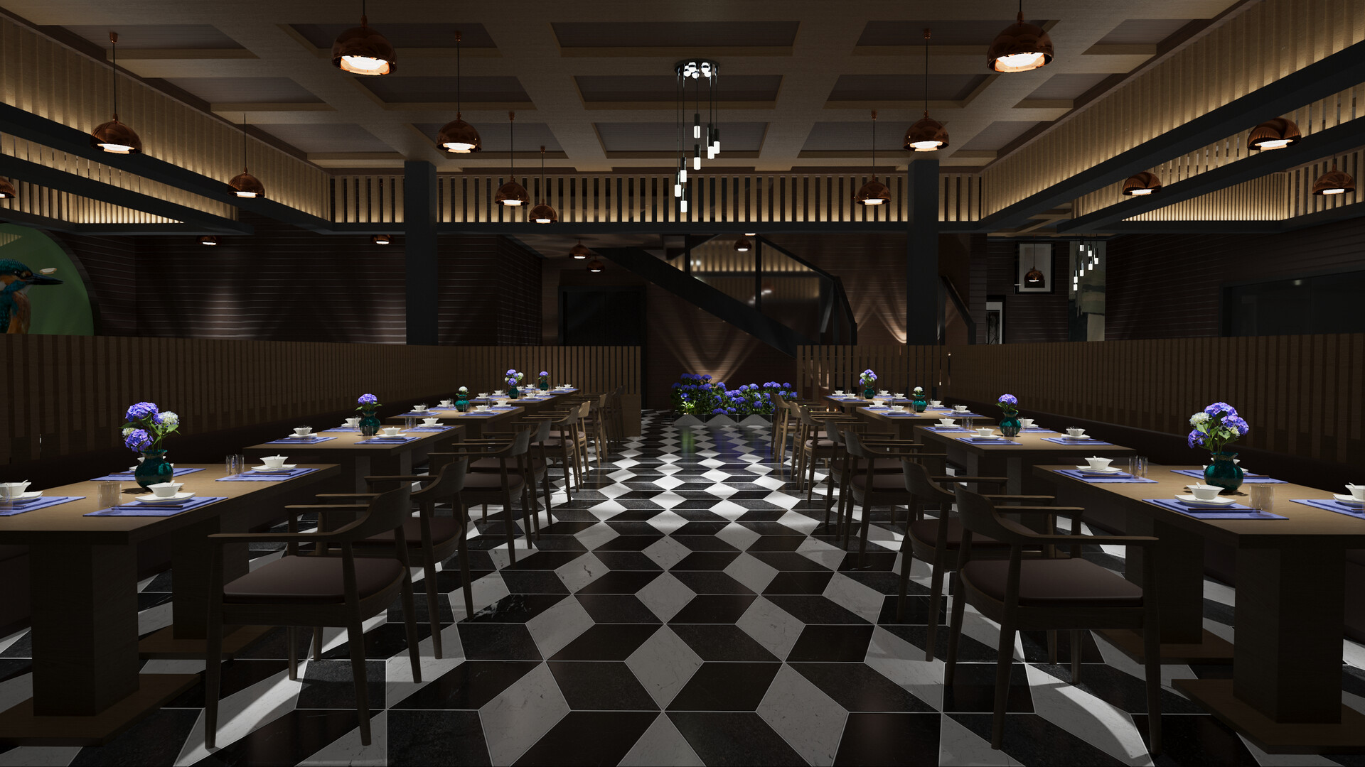 ArtStation - Restaurant Interior - Unreal Engine