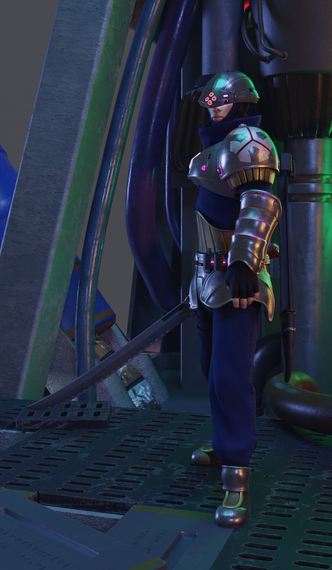 Edouard Angebault 3D Artist - Final Fantasy VIII Galbadian Soldier ...