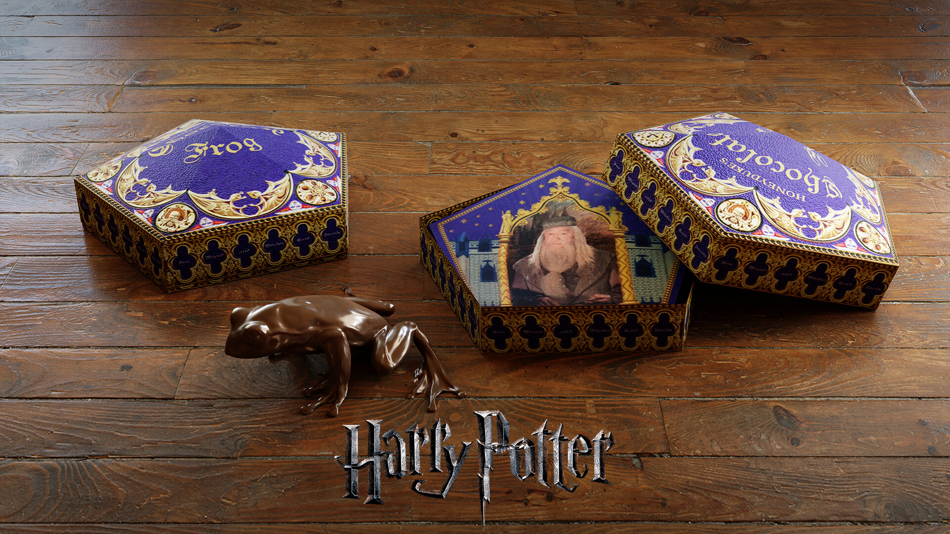 ArtStation - Chocolate Frog - Harry Potter - Fanart
