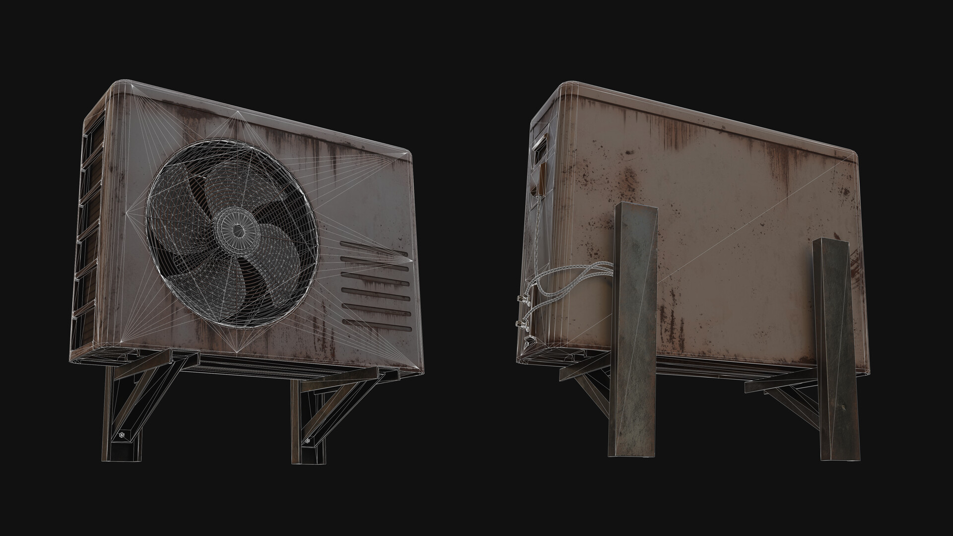 parsa rashn - Air Conditioner Game Ready Prop
