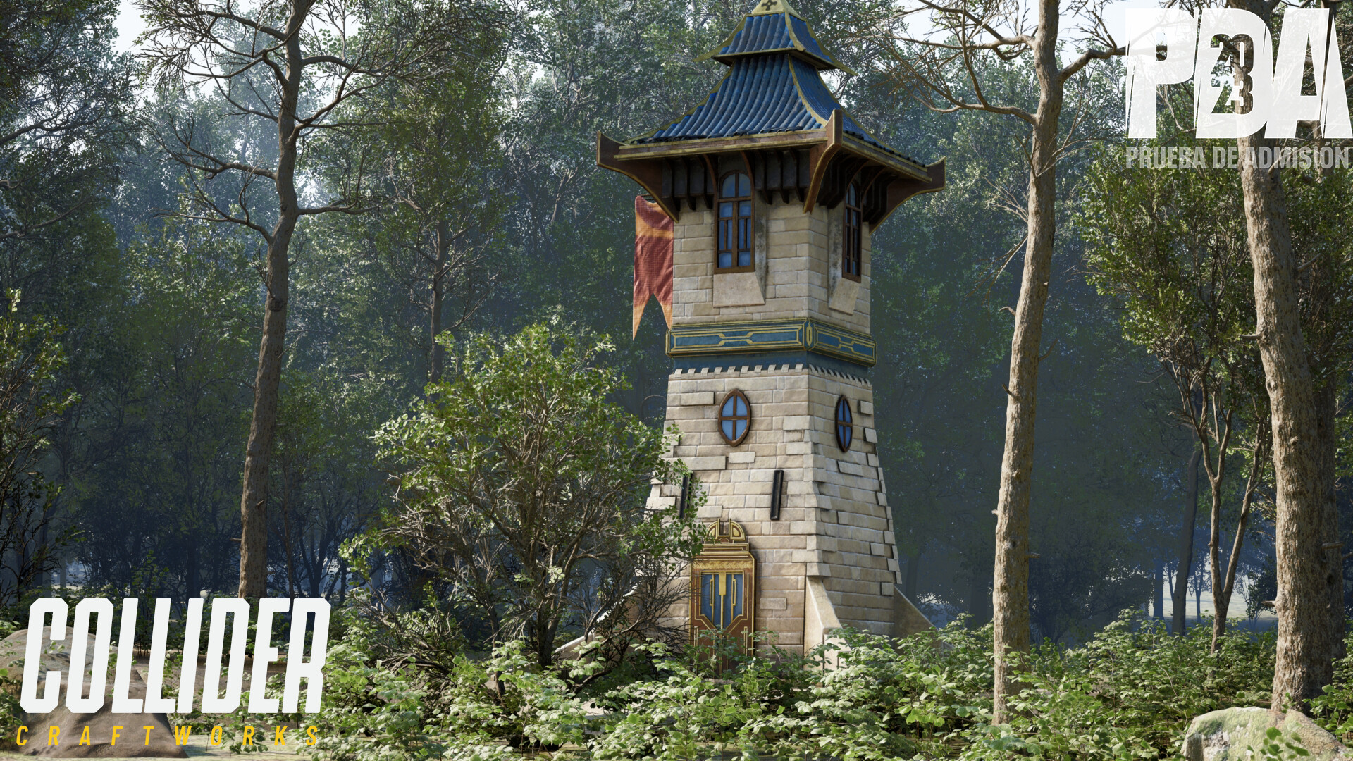 ArtStation - Collider Craftworks PDA - Tower