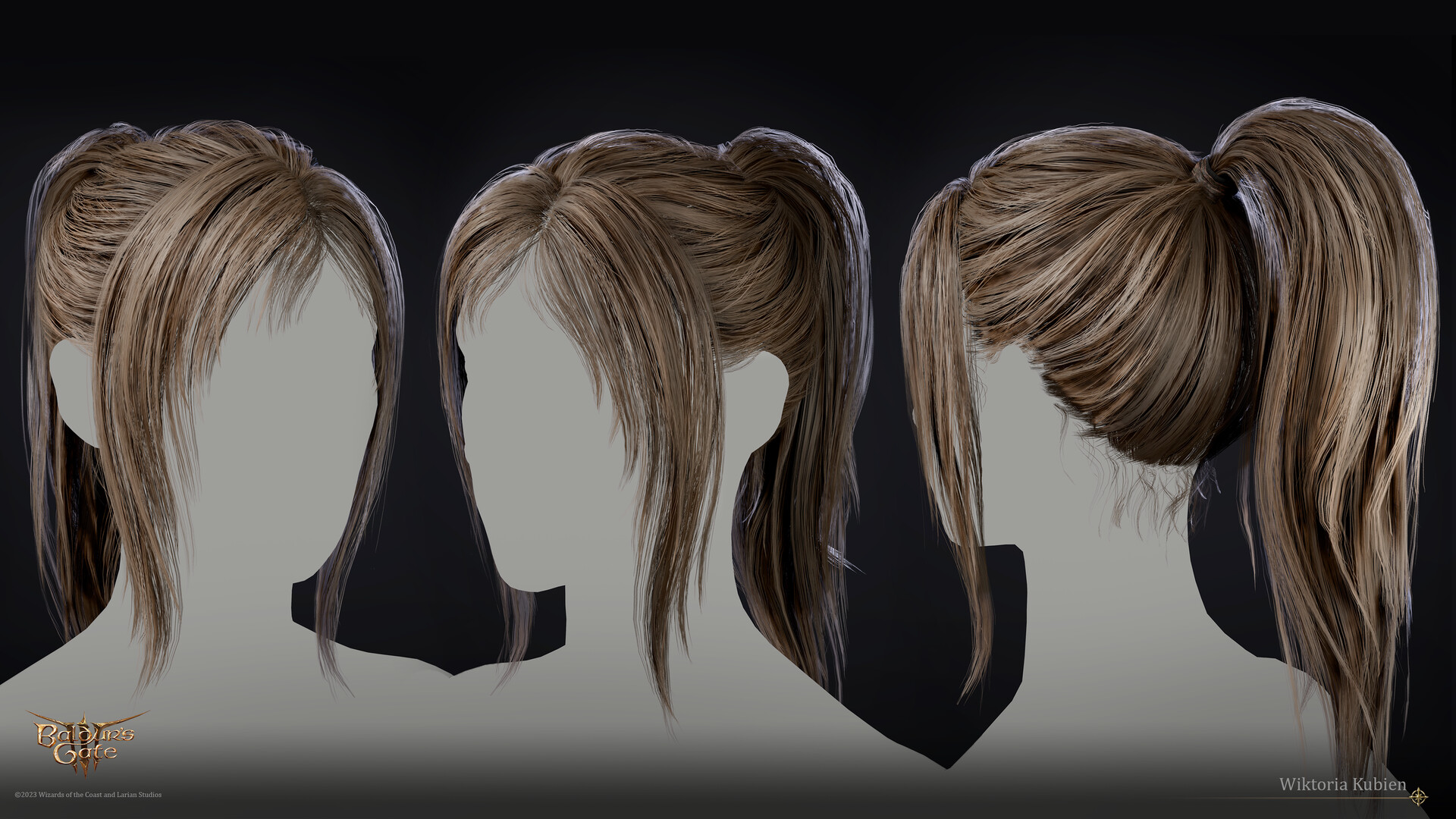 Wiktoria Kubien - Baldur's Gate 3 - Hairstyles Part 2