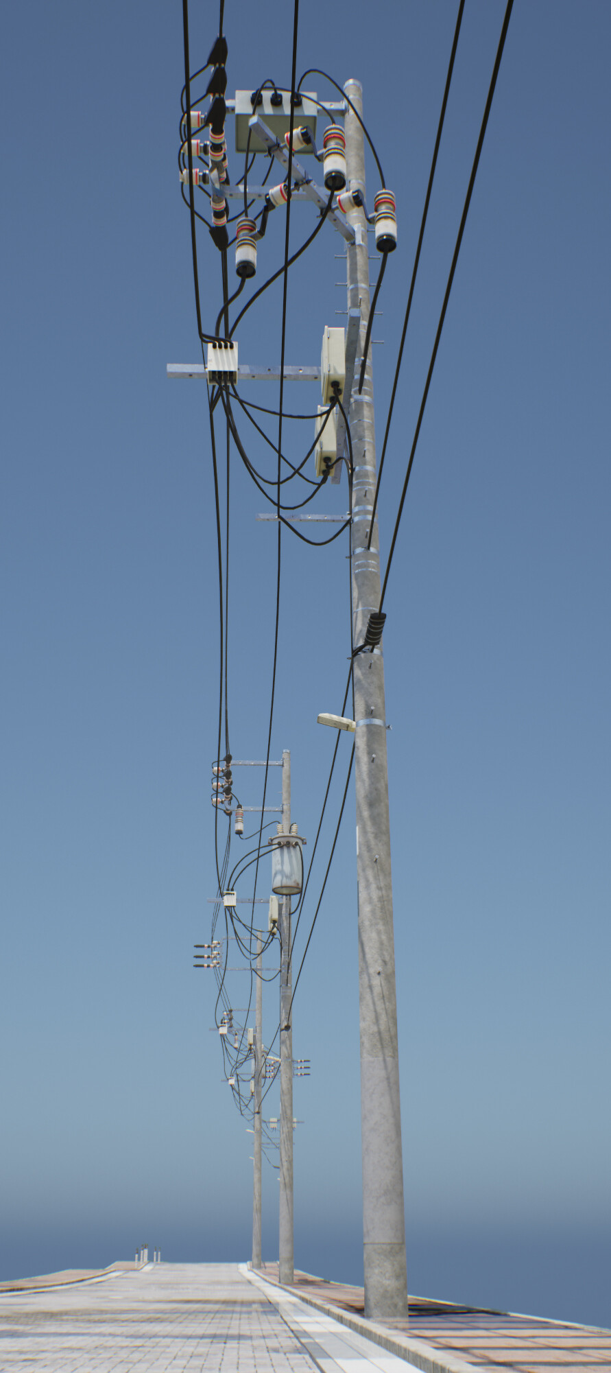 Thomas Kurylo - Modular Japanese Utility Poles