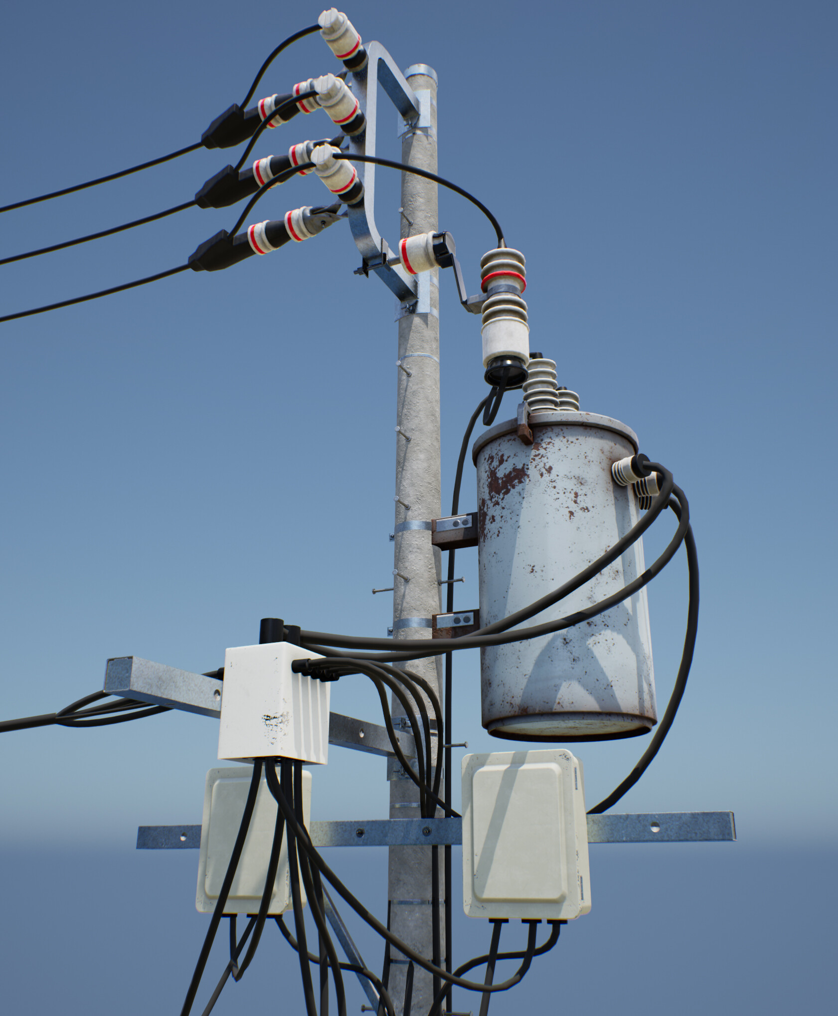 Thomas Kurylo - Modular Japanese Utility Poles