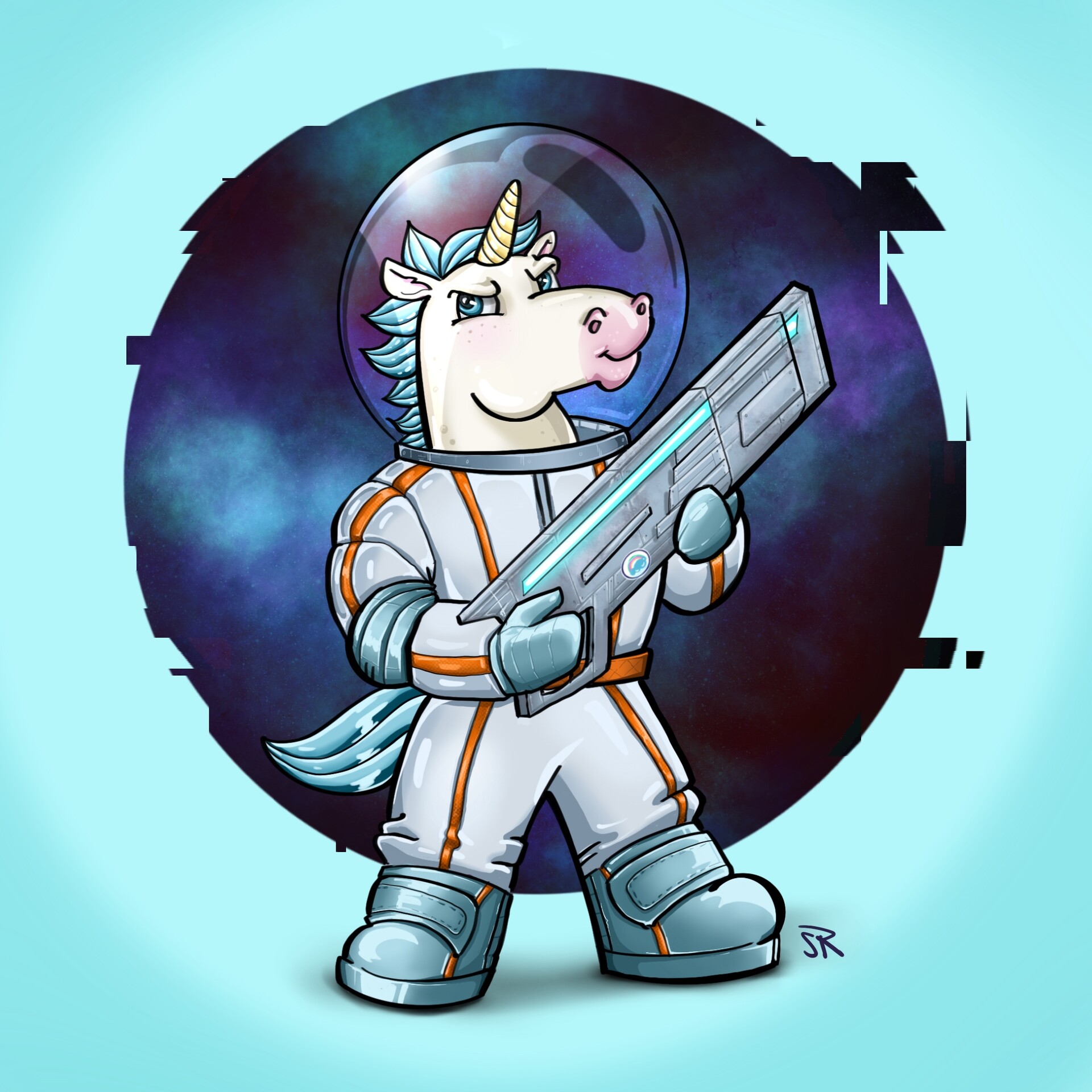 ArtStation - Space Unicorn