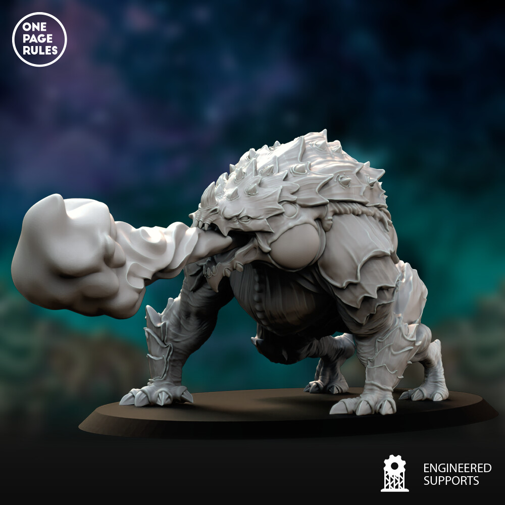 ArtStation - Flamer beast OPR