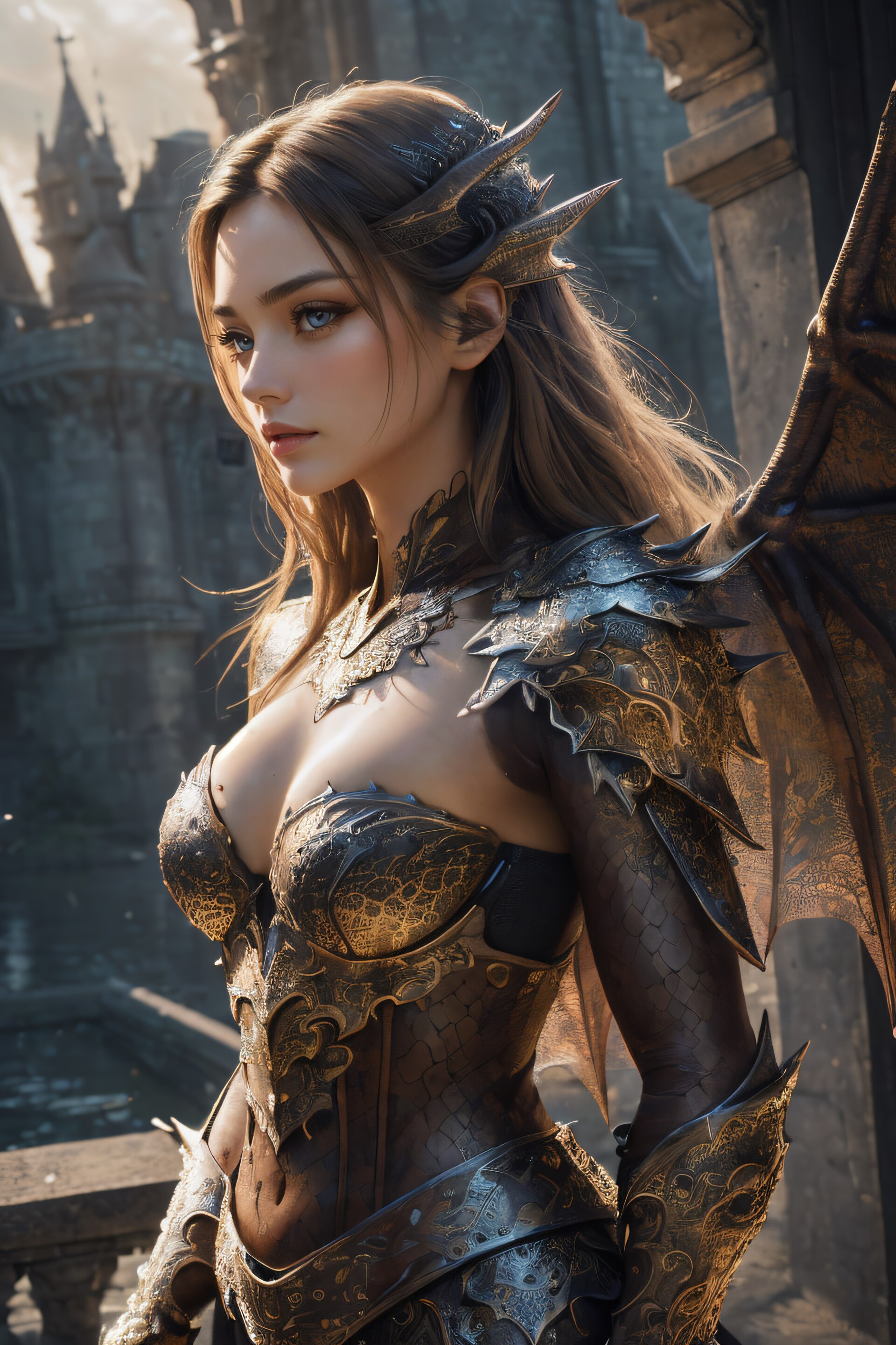 ArtStation - Dragon Girl