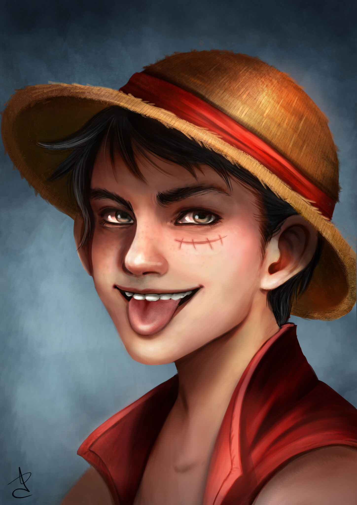ArtStation - Monkey D. Luffy