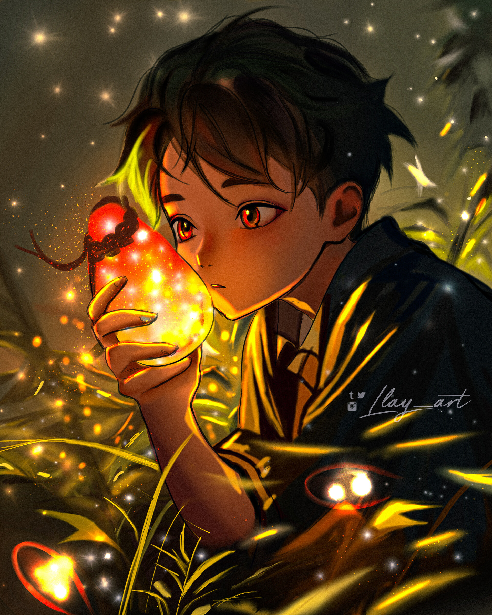 ArtStation - chasing fireflies